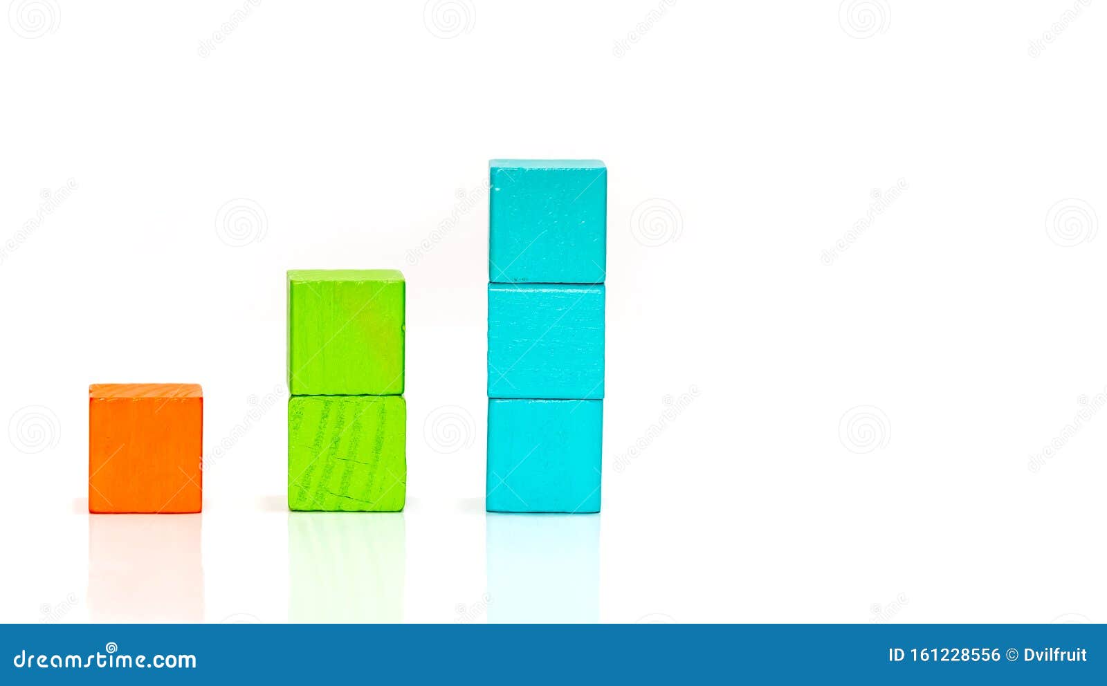 Close Up Multi-colored Wooden Blocks Stock Photo - Image of colorful ...