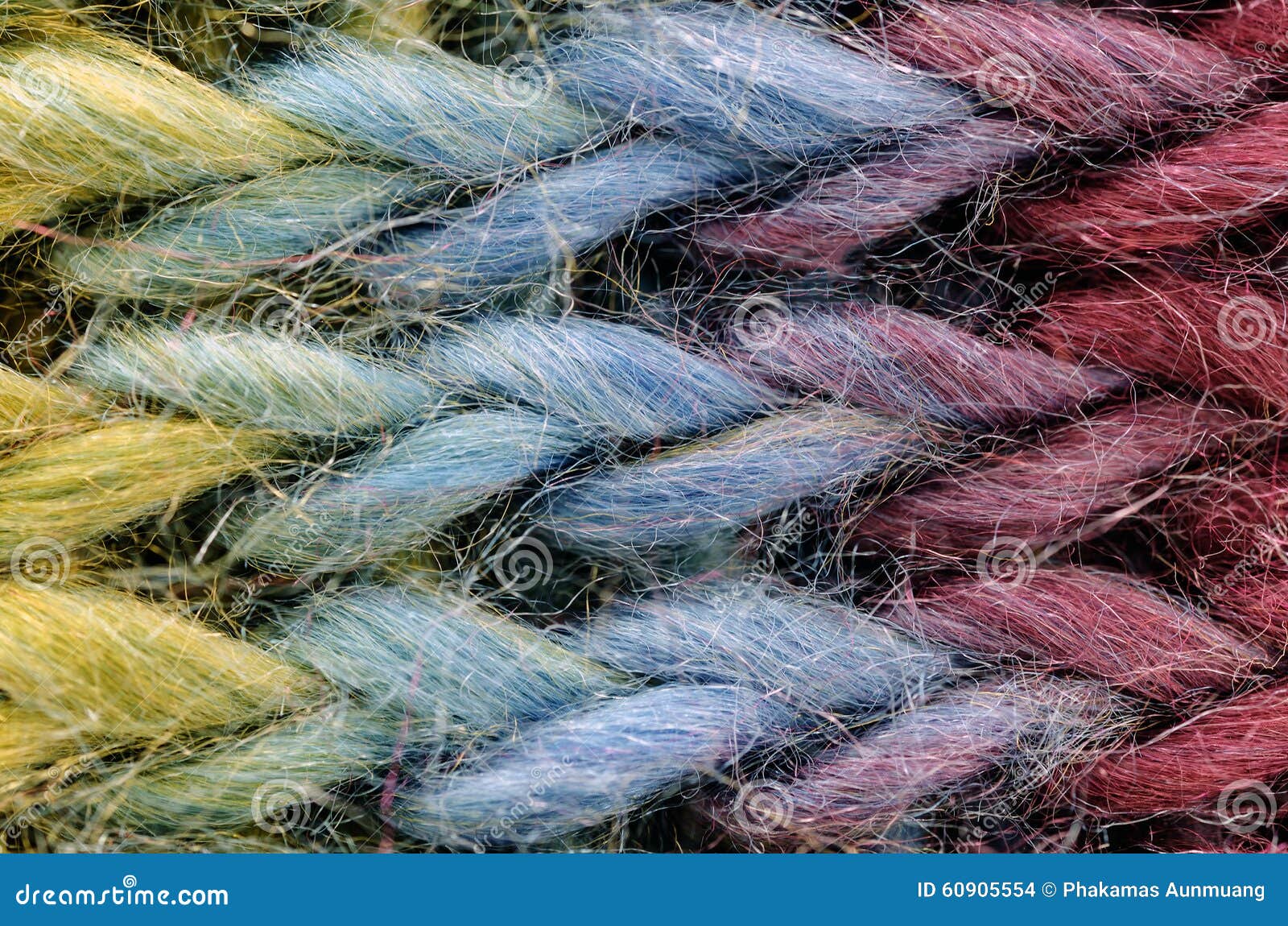 Close up Multicolor Yarn stock photo. Image of yarn, multicolor - 60905554