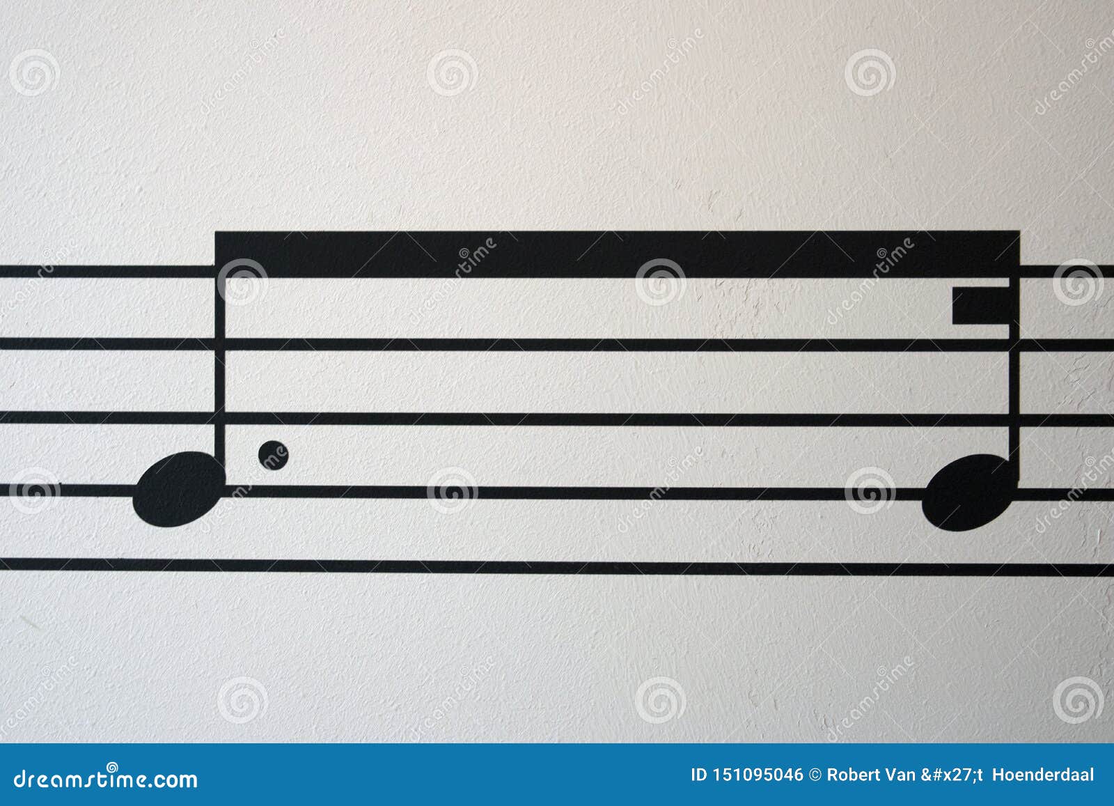 Close Up of a Music Note stock photo. Image of close - 151095046
