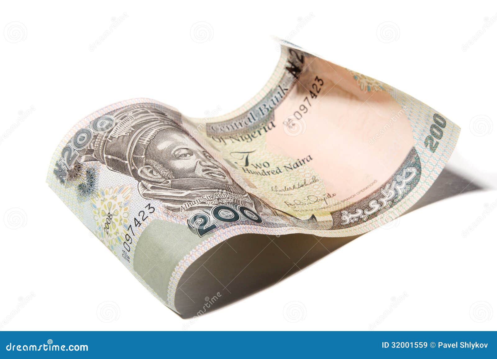 Close Up 200 Naira Banknote Stock Image - Image of closeup, central ...