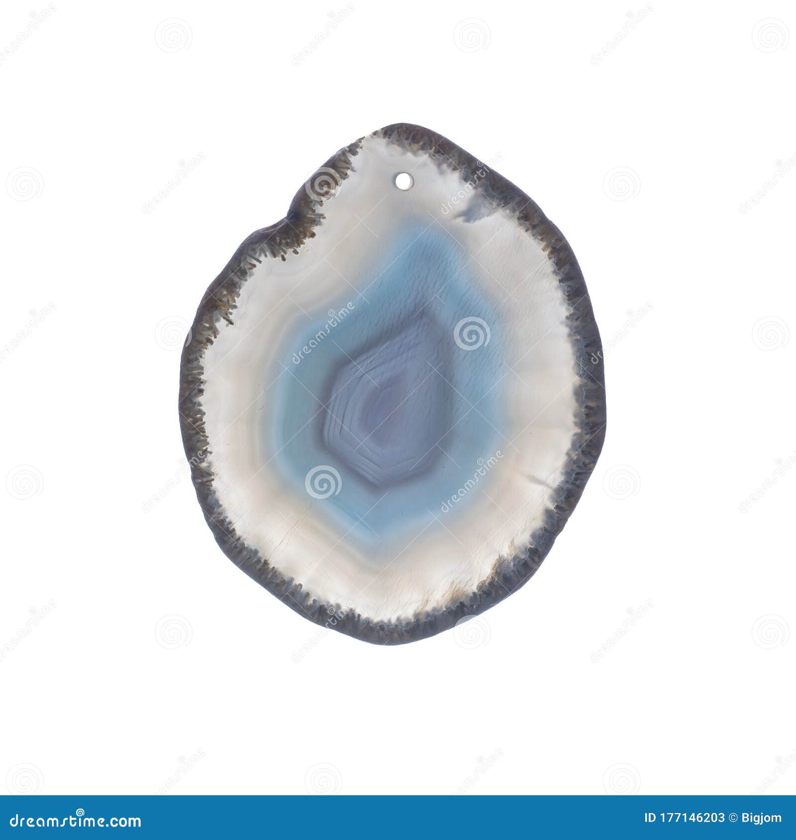 Close Up of Natural Blue Agate Crystal Surface, Blue Agate Crystal ...