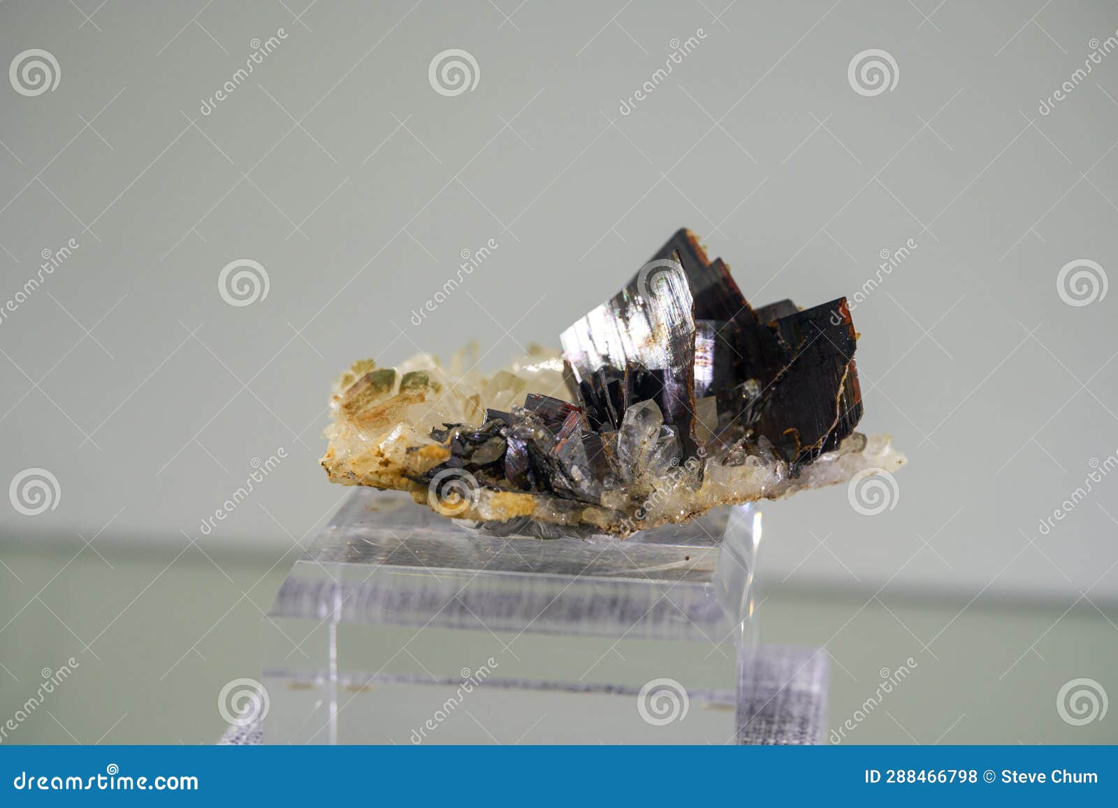 Close-up of Naturally Occurring Rare Crystalline Ore Stock Photo ...