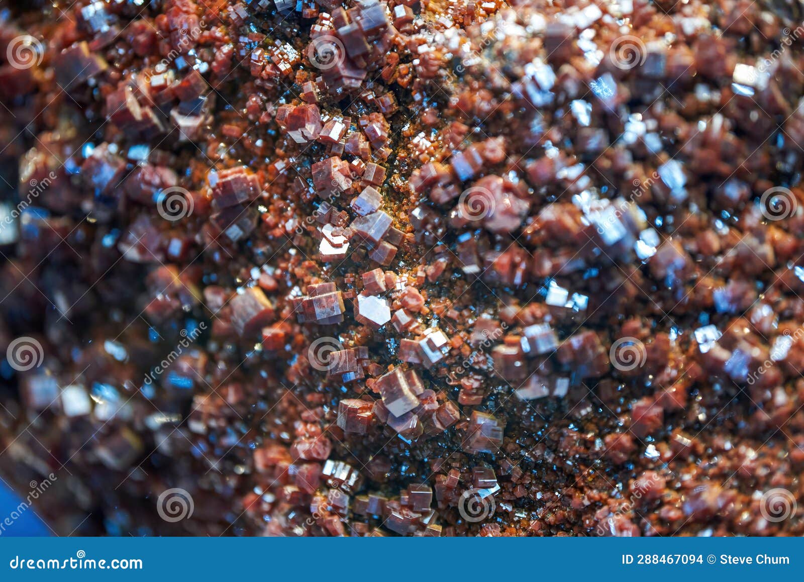 Close-up of Naturally Occurring Rare Crystalline Ore Stock Photo ...