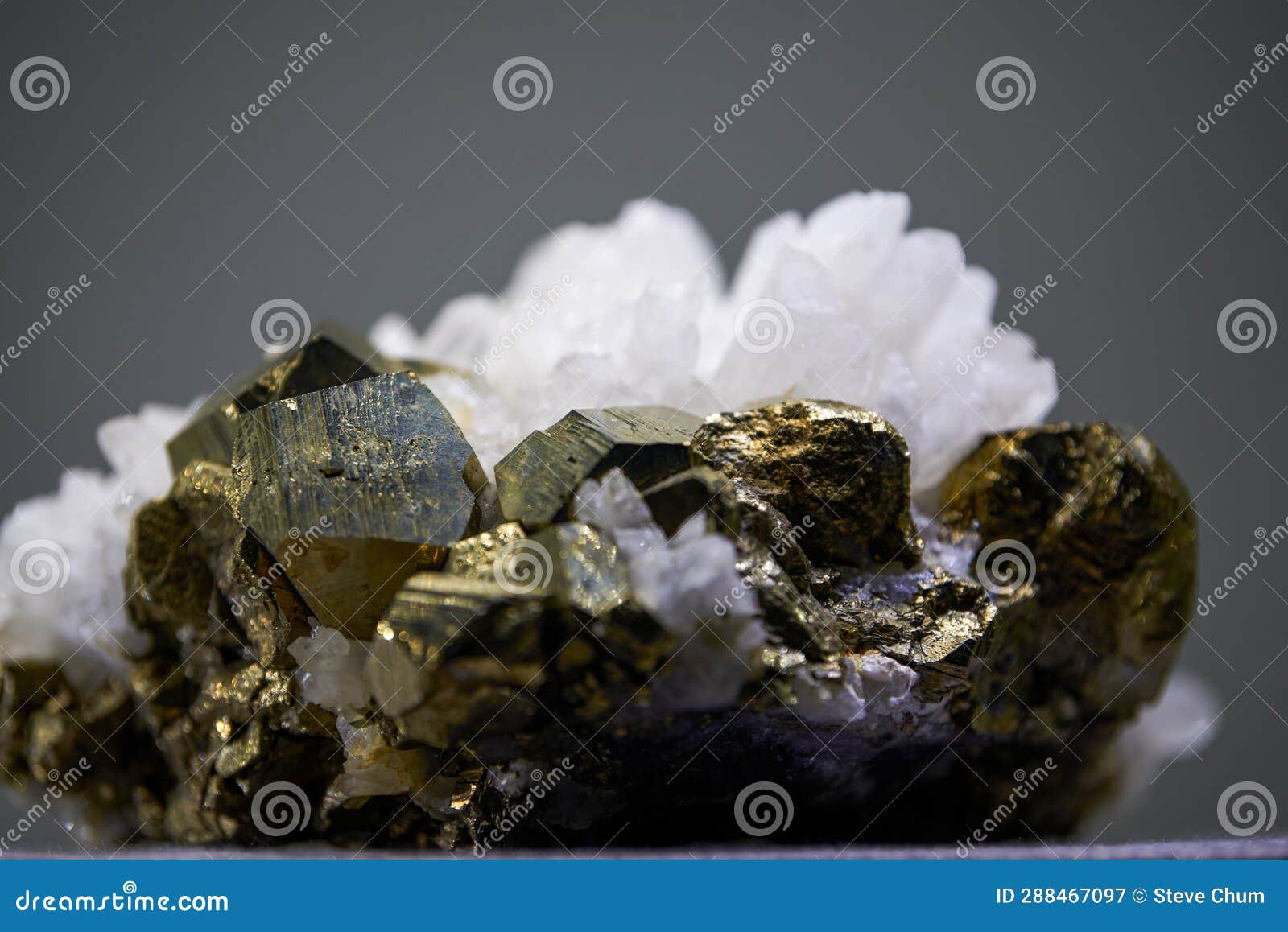 Close-up of Naturally Occurring Rare Crystalline Ore Stock Image ...