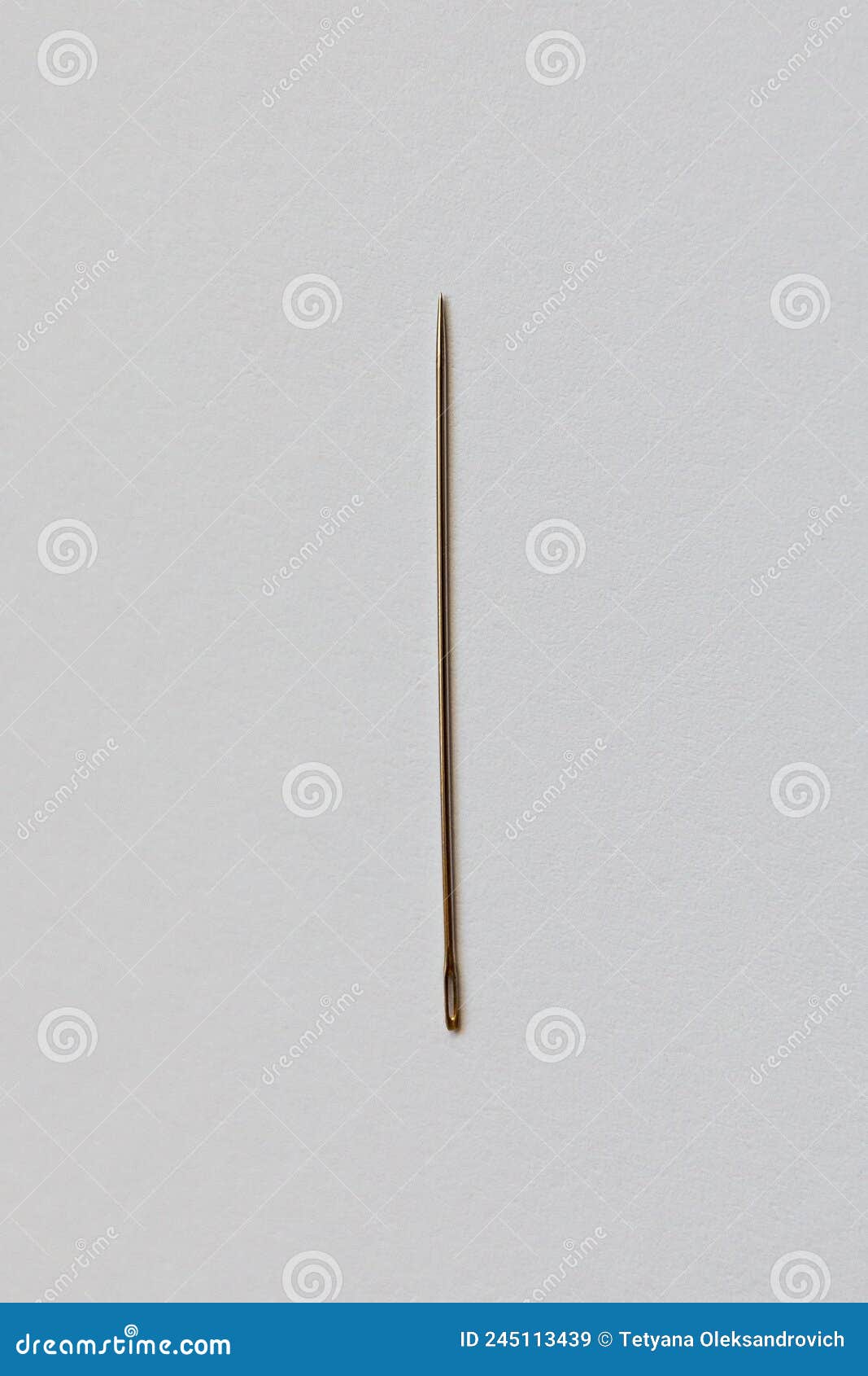 Close up of a needle stock image. Image of sewing, needle - 245113439