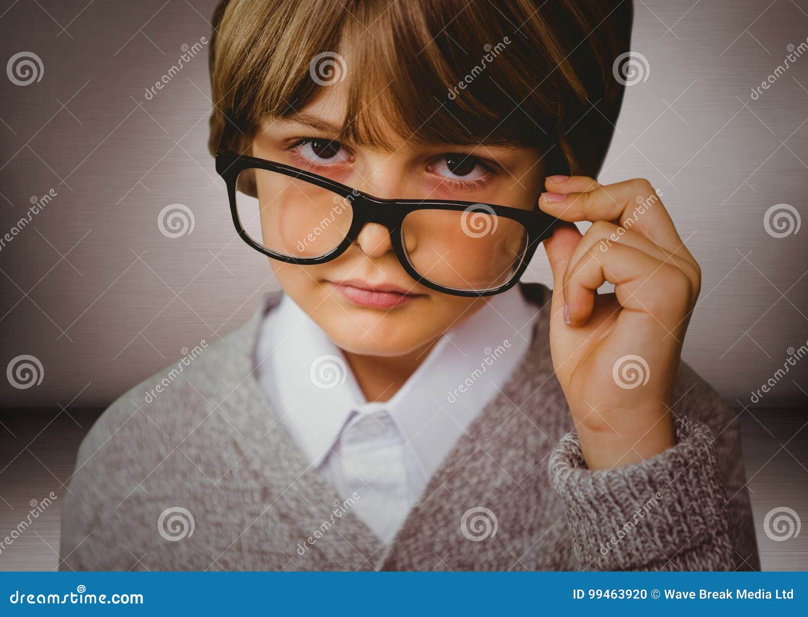 Close Up of Nerd Boy in Pink Room Stock Photo - Image of dressing, cute ...