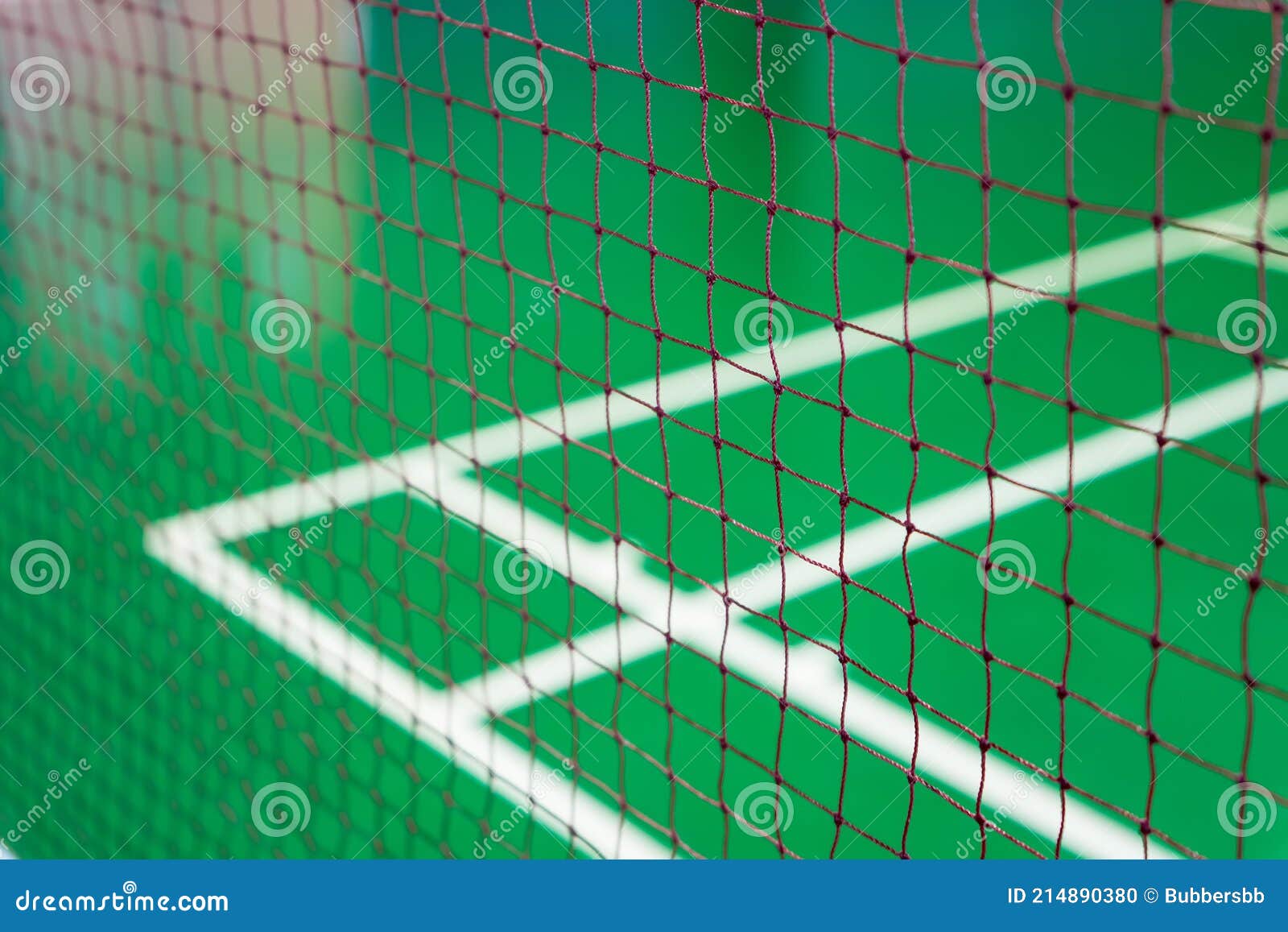 Close Up of Net in Badminton Court Stock Photo - Image of freedom ...