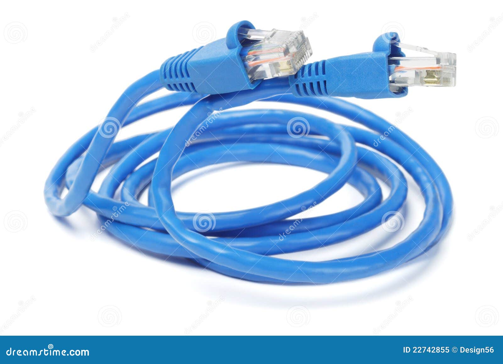 Close Up of Network Cable and Plugs Stock Image - Image of rj45 ...