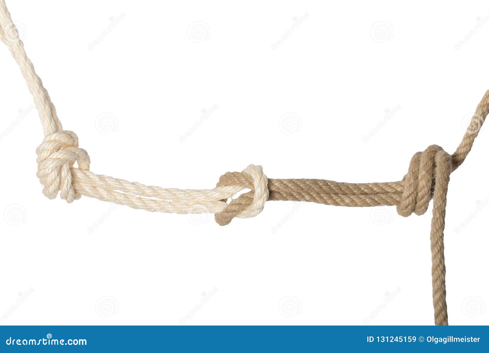 Close Up Of Node Rope Royalty-Free Stock Photo | CartoonDealer.com ...