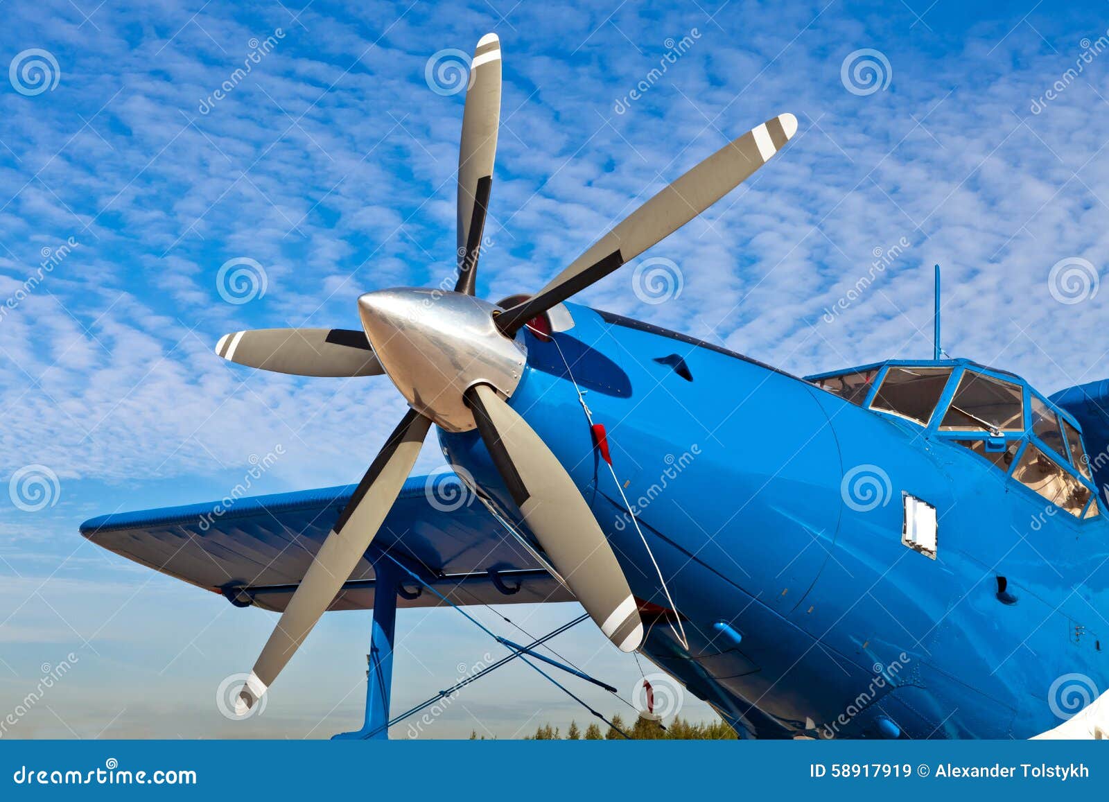 Close Up Old Aircraft Propeller Stock Image - Image of rotate, aviation ...