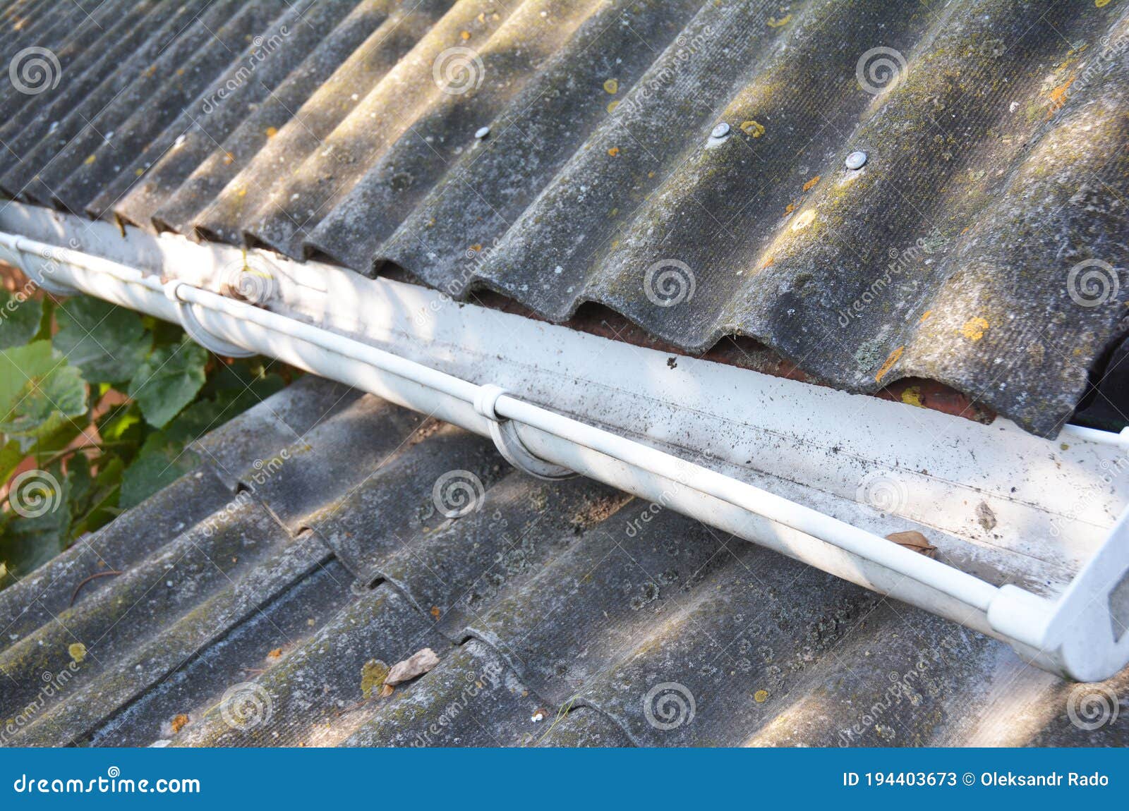 Double Roof Rafters. Construction Of Second Floor Royalty-Free Stock ...