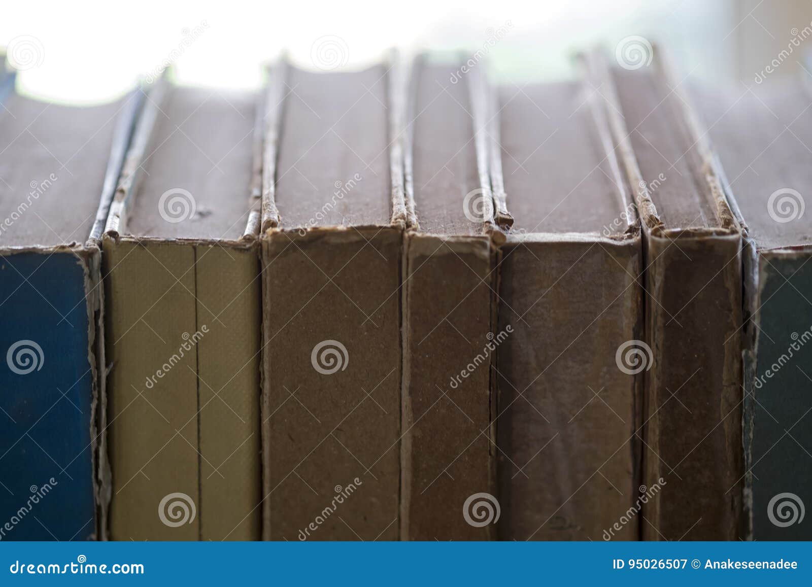 Close-up old book stock image. Image of background, cover - 95026507