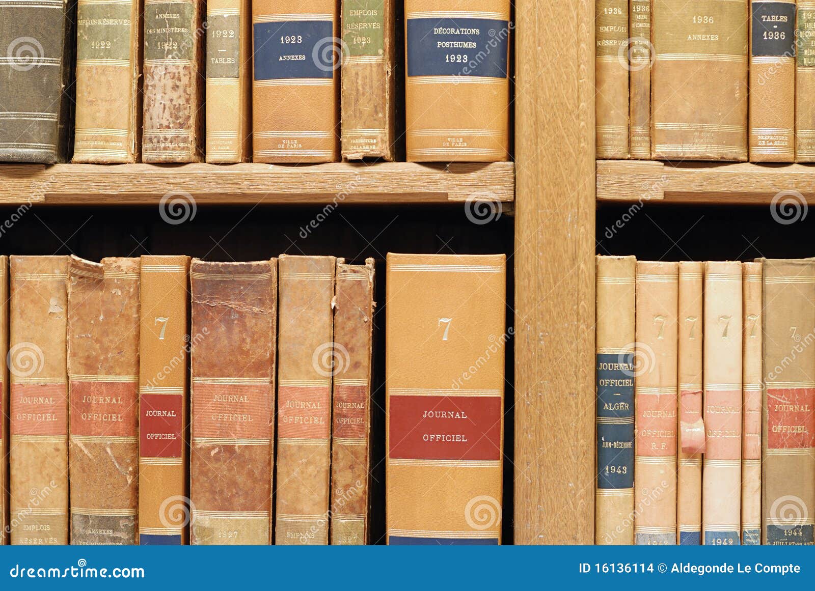 Close-up on Old Books in Library Stock Photo - Image of spine, paris ...