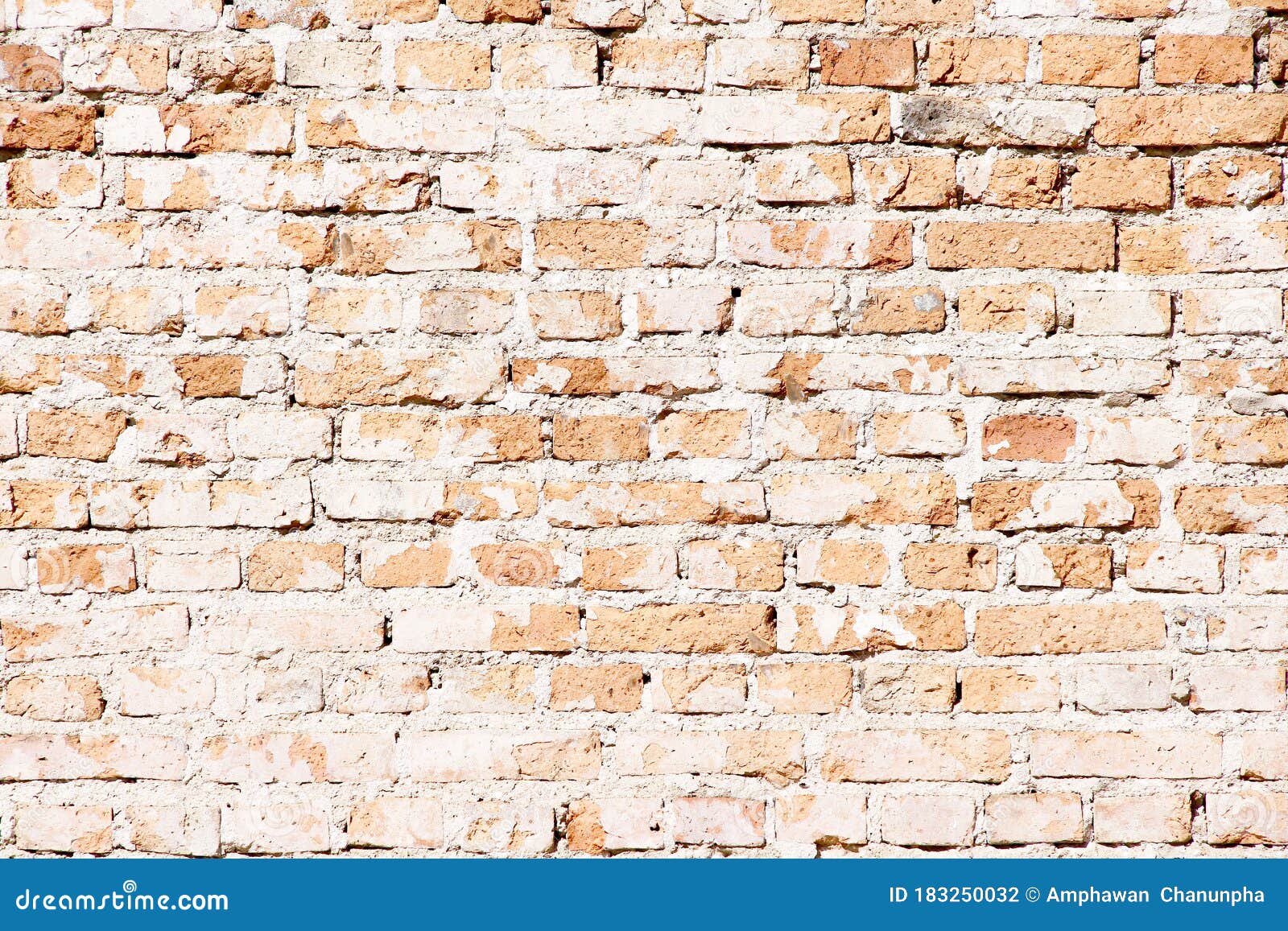 Old Brick Wall Texture in Horizontal Line Patterns Backgroun Stock ...