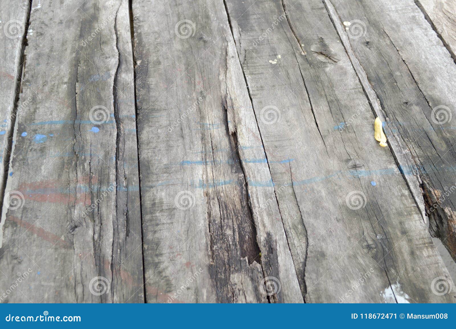 Old Broken Wood Plank Texture Stock Image - Image of texture, close ...