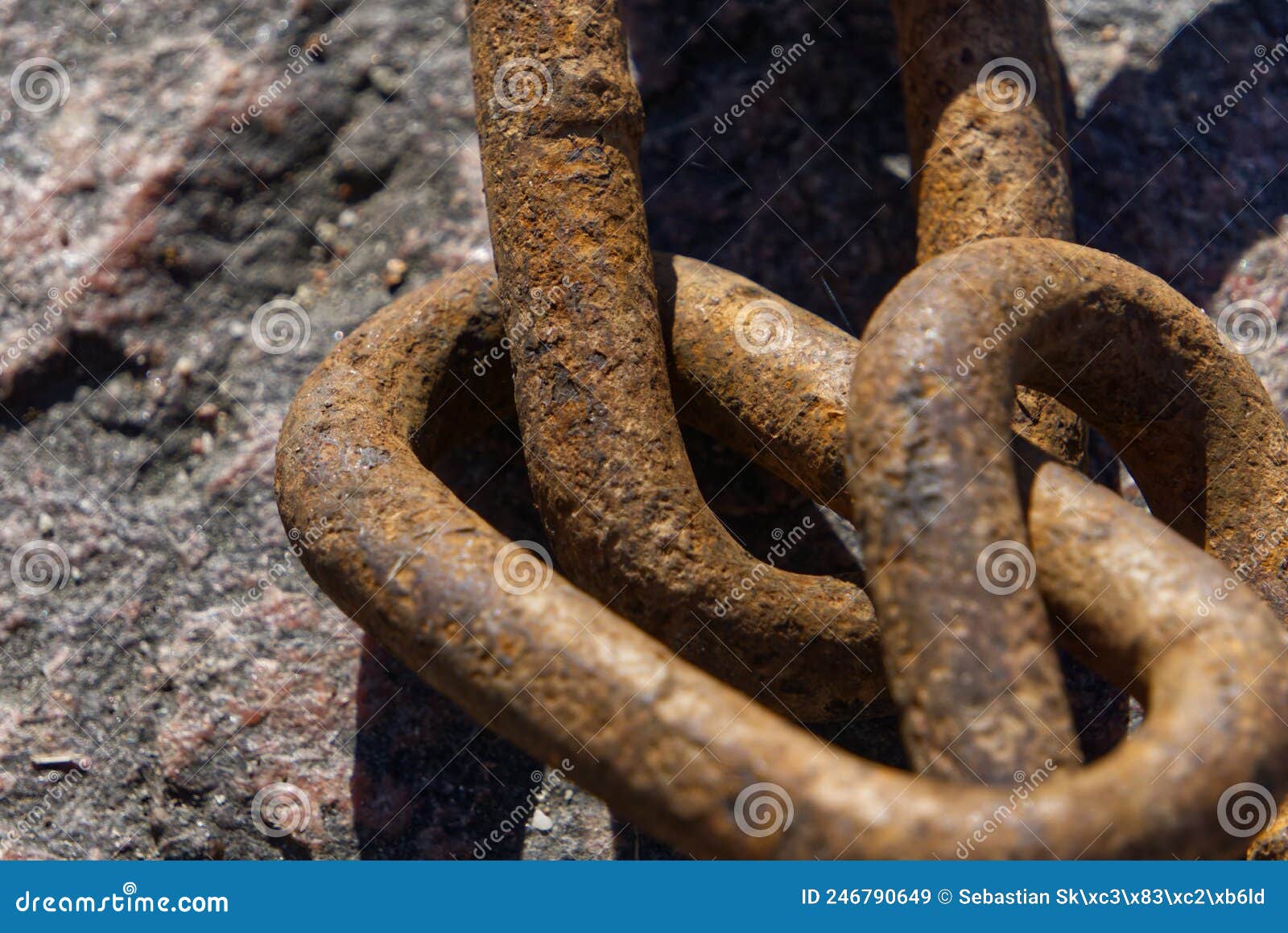 Close Up Of Rust On An Old White Iron Window In The Corner Of The Frame ...