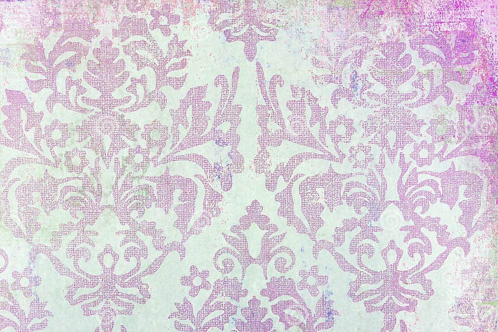 Damask print pattern stock image. Image of wallpaper - 107141351