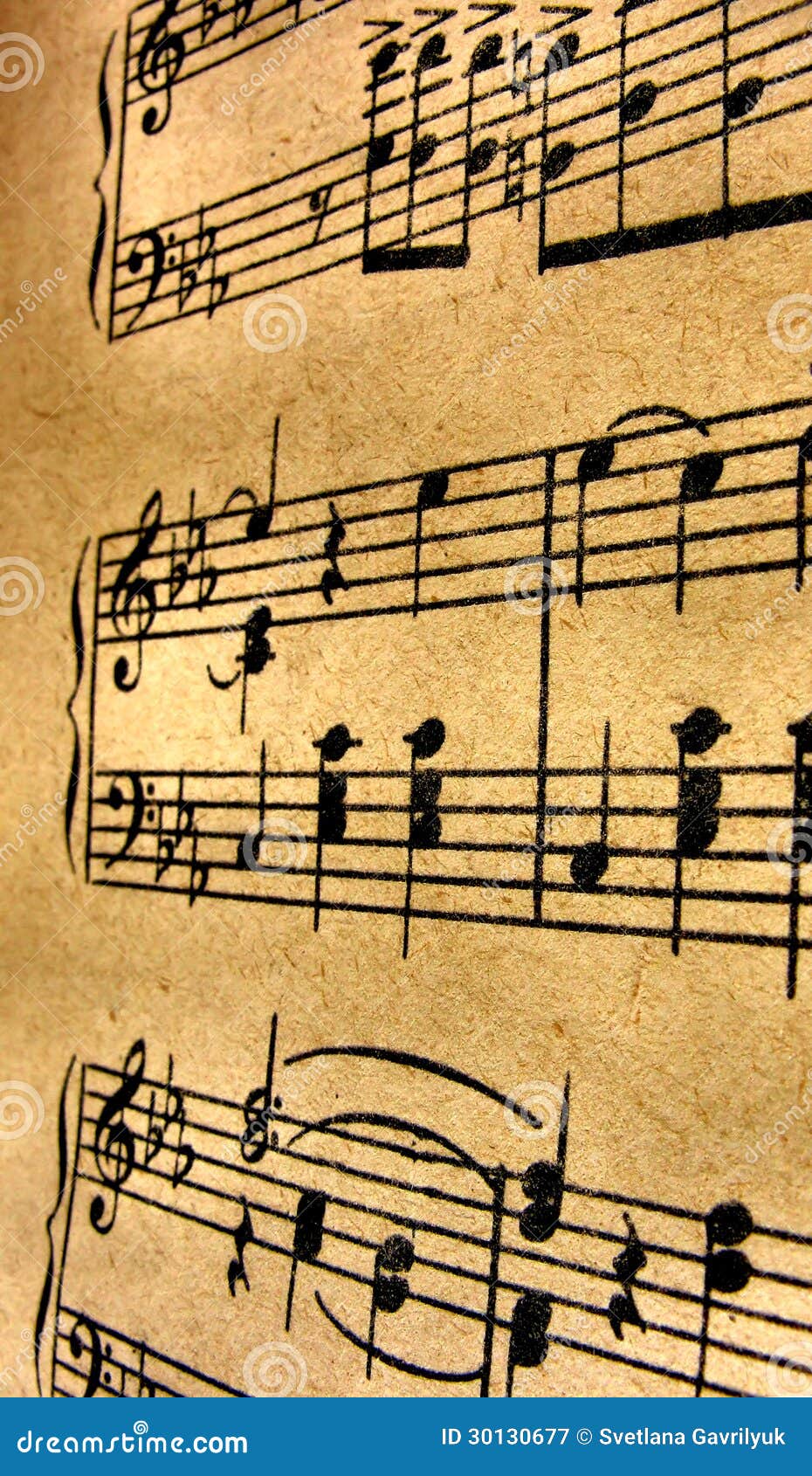 Old notes stock illustration. Illustration of music, musician - 30130677