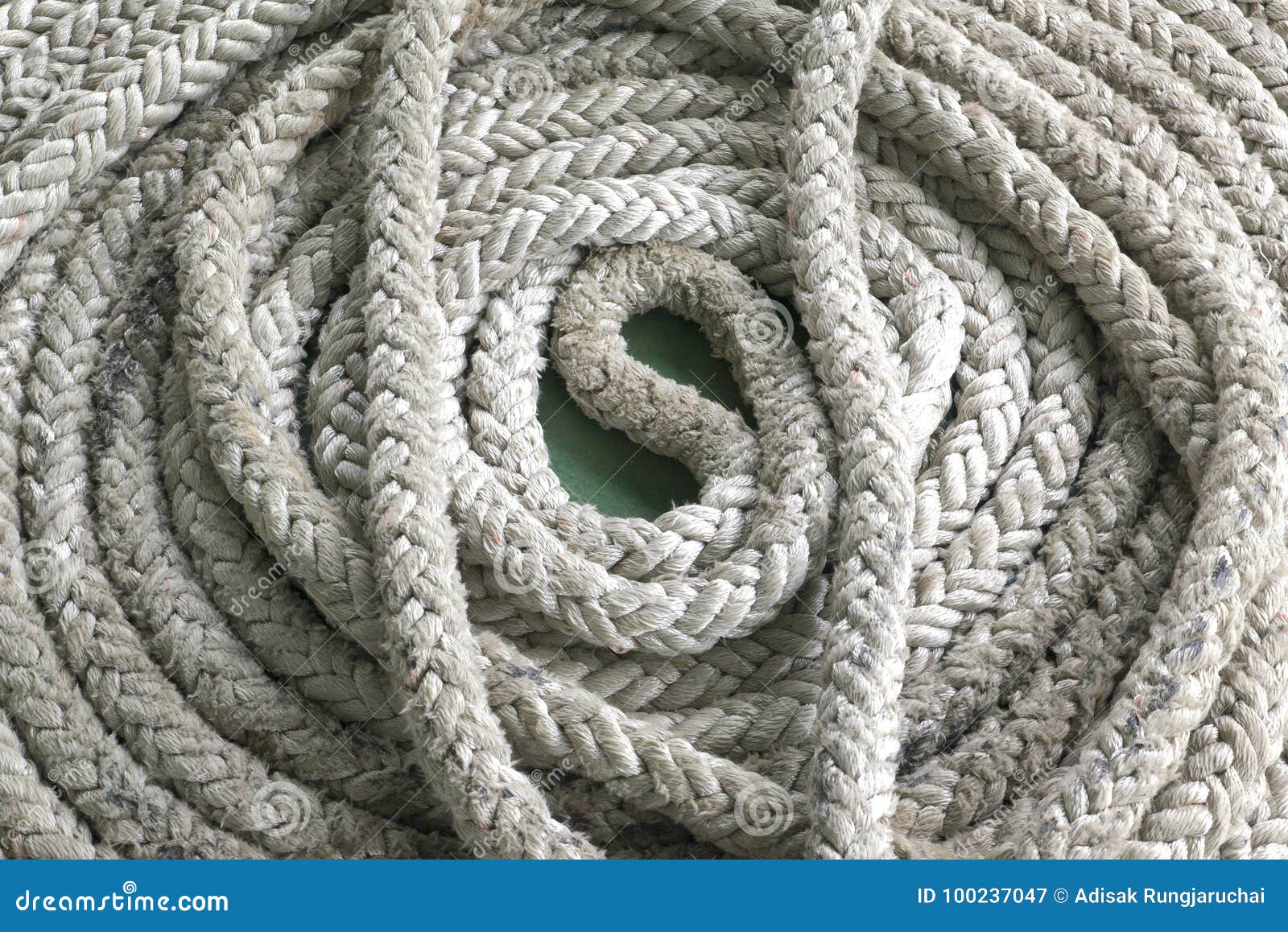 Close up Old nylon ropes stock image. Image of nylon - 100237047
