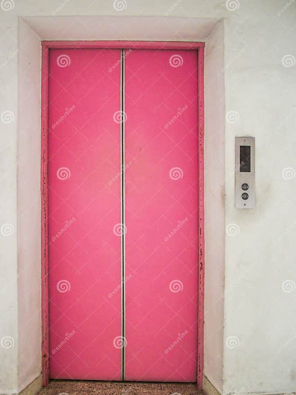 Pink elevator stock photo. Image of business, lobby - 103444284