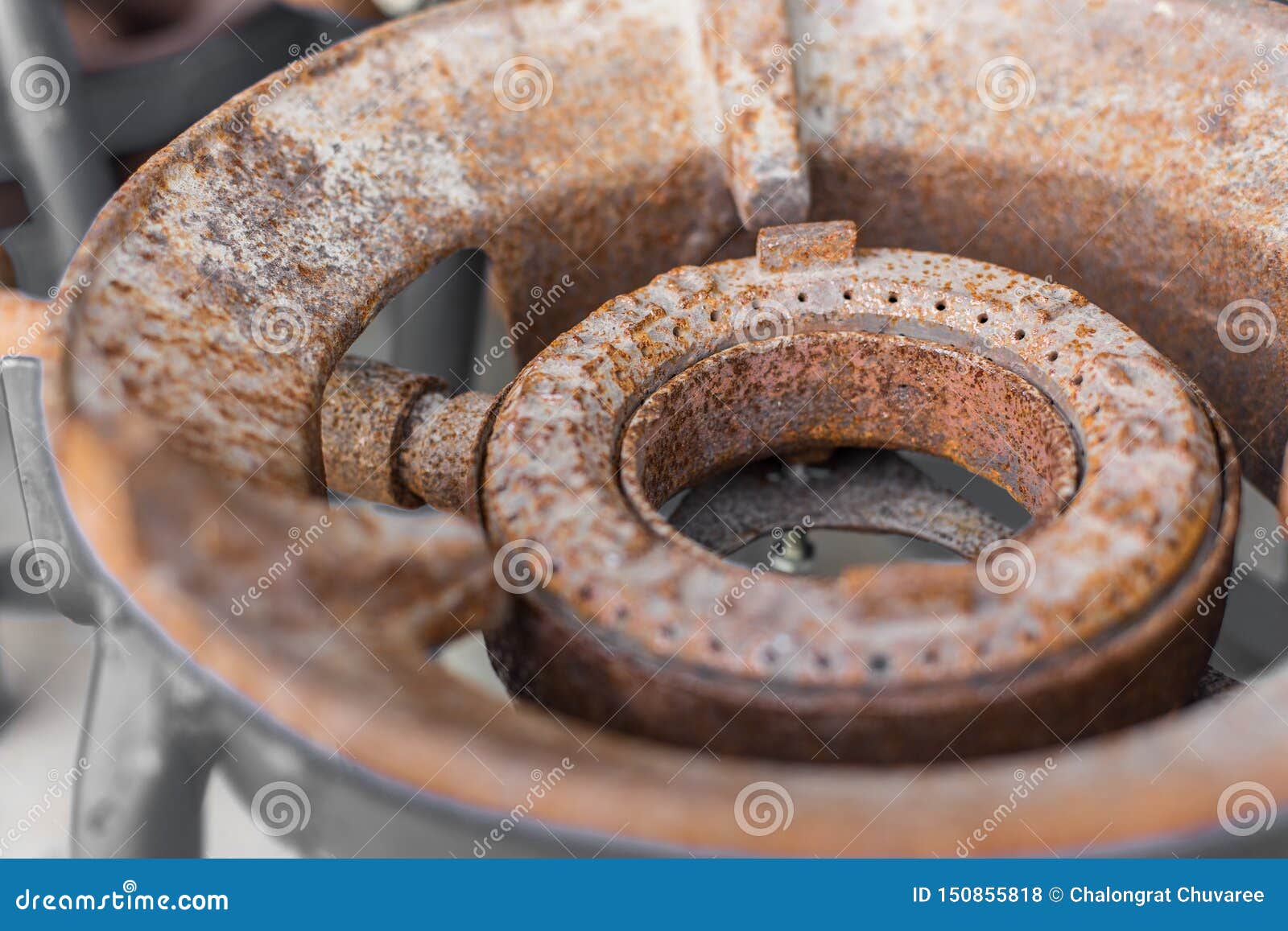 Close Up of Old and Rusty Gas Burner Tip Stock Photo - Image of energy ...