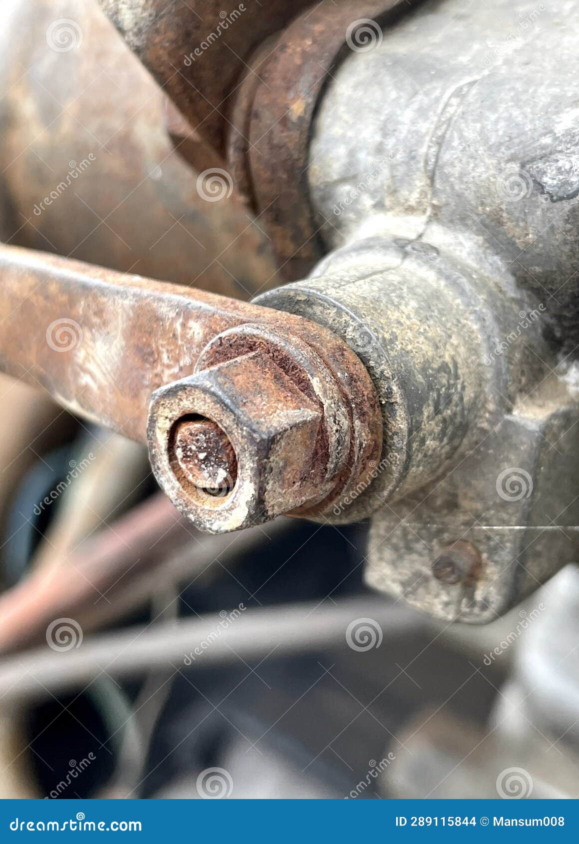 Close Up Old Rusty Machine Car Stock Photo - Image of power, metal ...