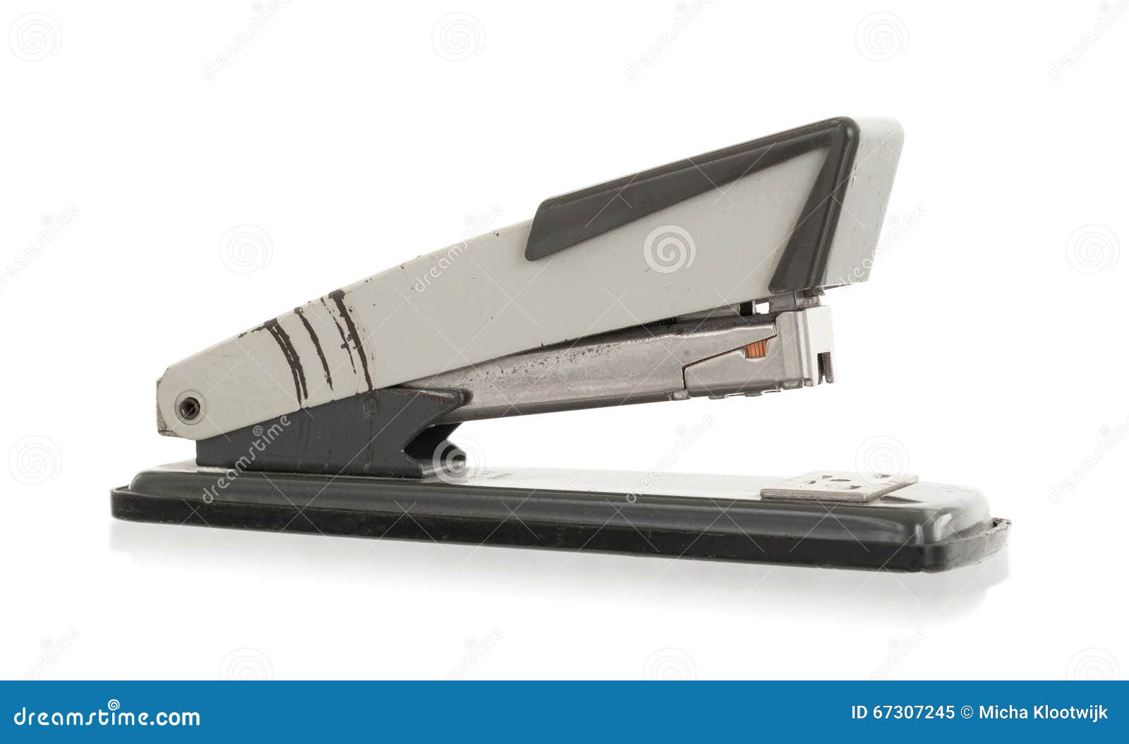 Close-up of an Old Rusty Vintage Stapler Stock Image - Image of machine ...
