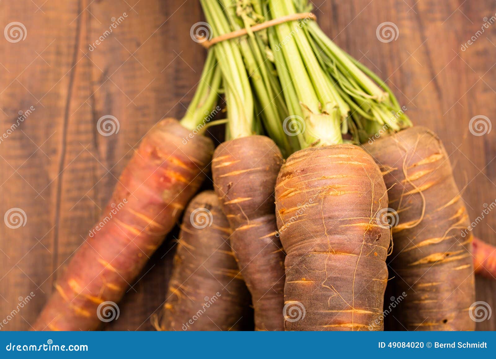 Close Up of Old Sort of Carrots Stock Photo - Image of wooden, table ...