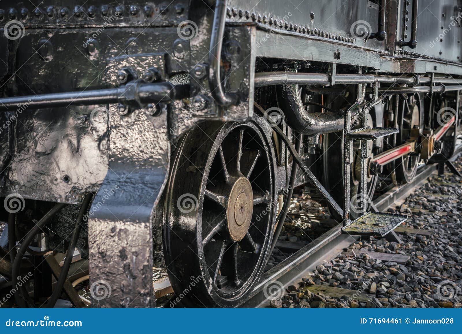 Close Up of Old Train Wheels. Stock Image - Image of wheel, neat: 71694461