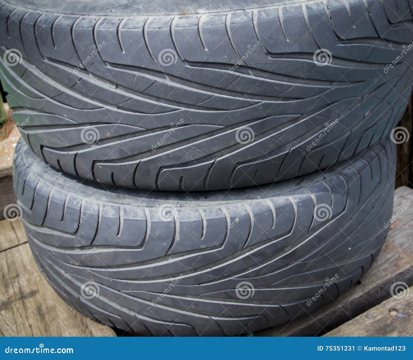 Close Up of Old Used Tire Texture Stock Image - Image of track, pattern ...