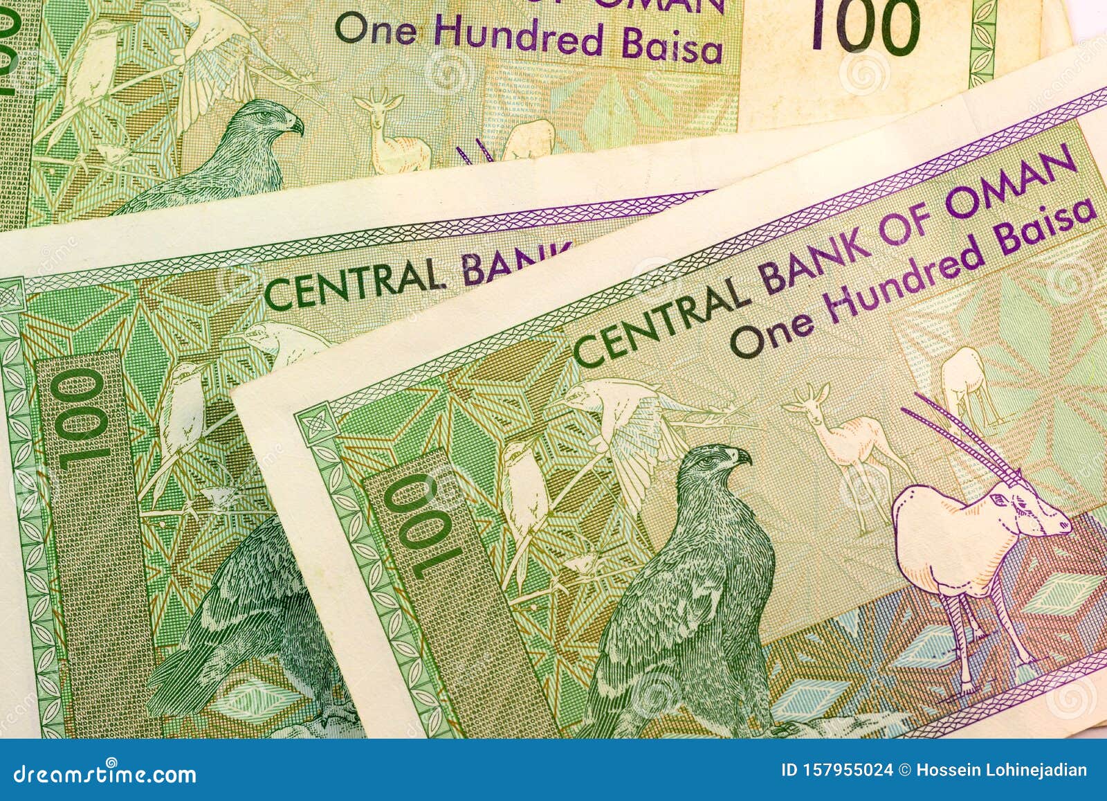 Close Up Omani Rial Currency Note OMR Stock Photo - Image of macro ...