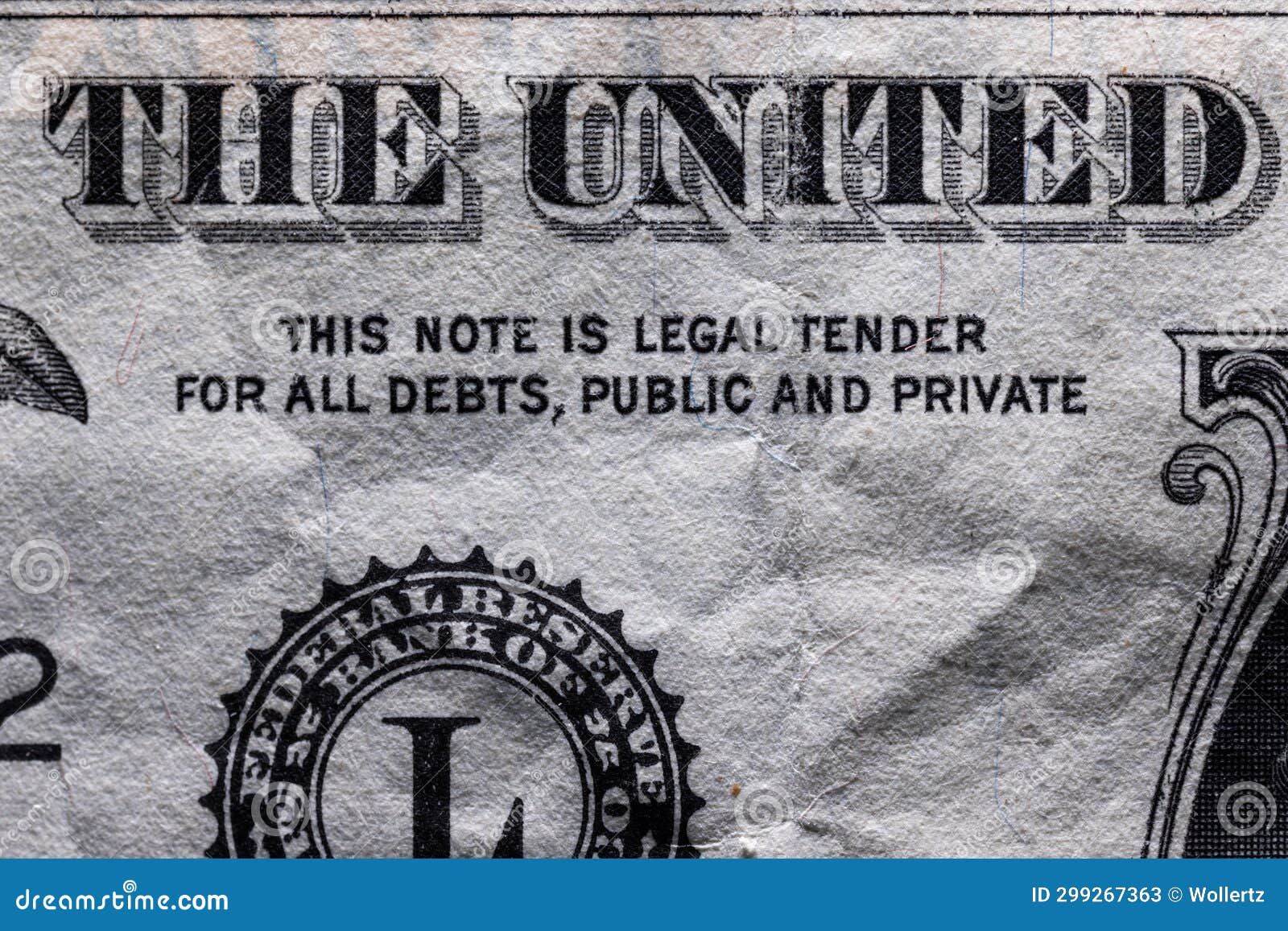 Close Up of a One Dollar Bill Stock Image - Image of occult, paying ...