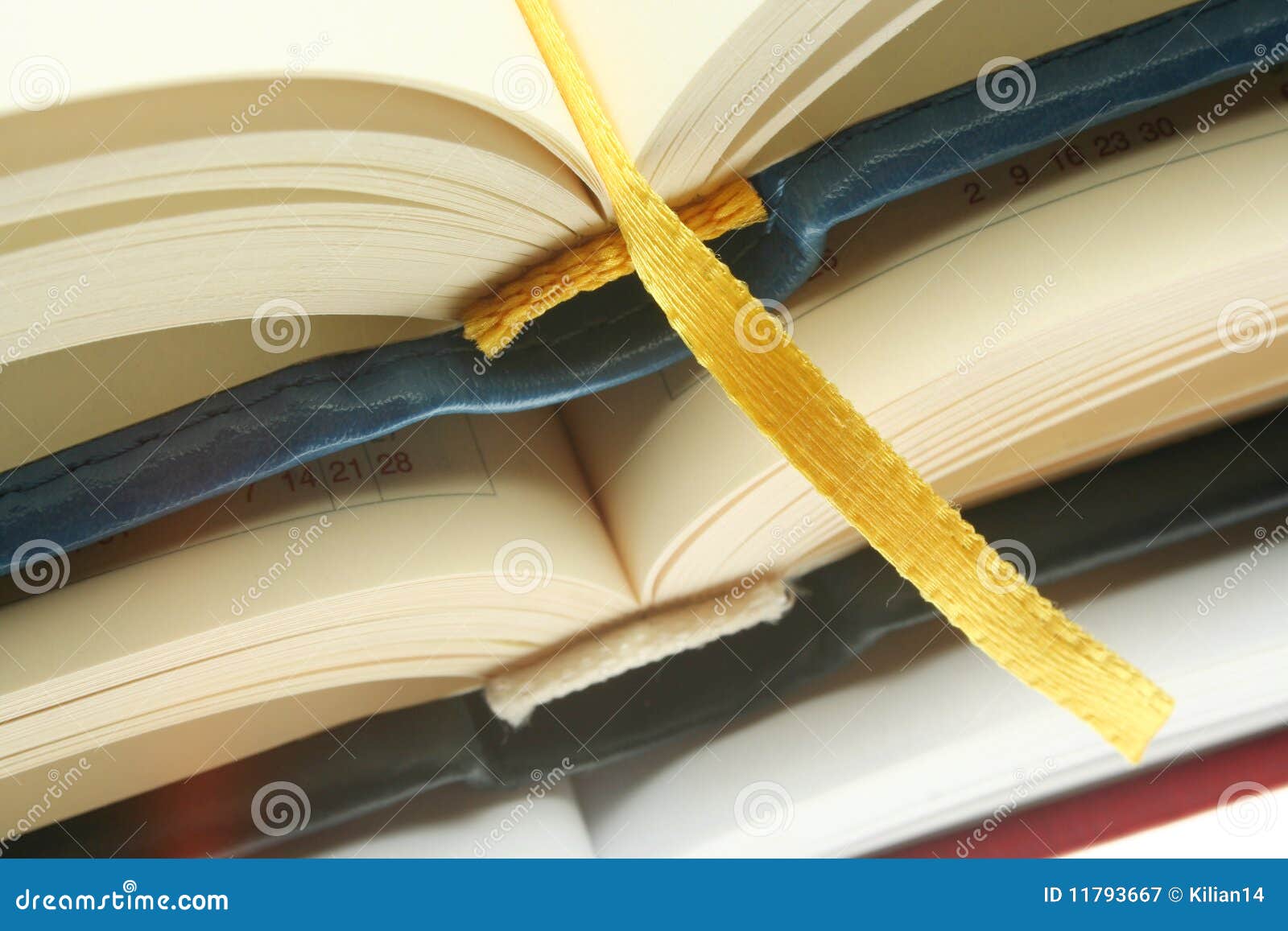 Close up of open calendars stock image. Image of binding - 11793667