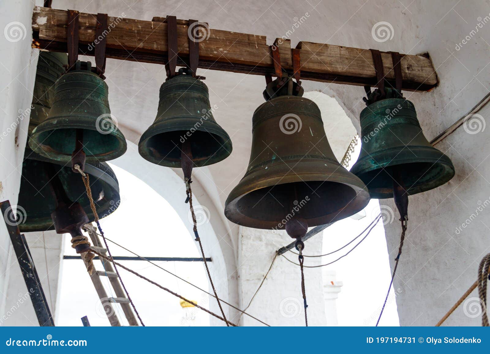 Close-up of Orthodox Church Bells Stock Image - Image of bell, ancient ...