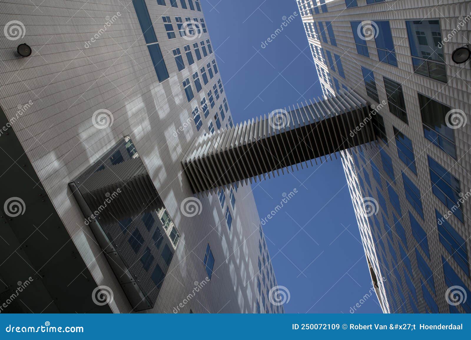 Close Up Overflow Bridge at Paleis Van Justitie at Amsterdam the ...