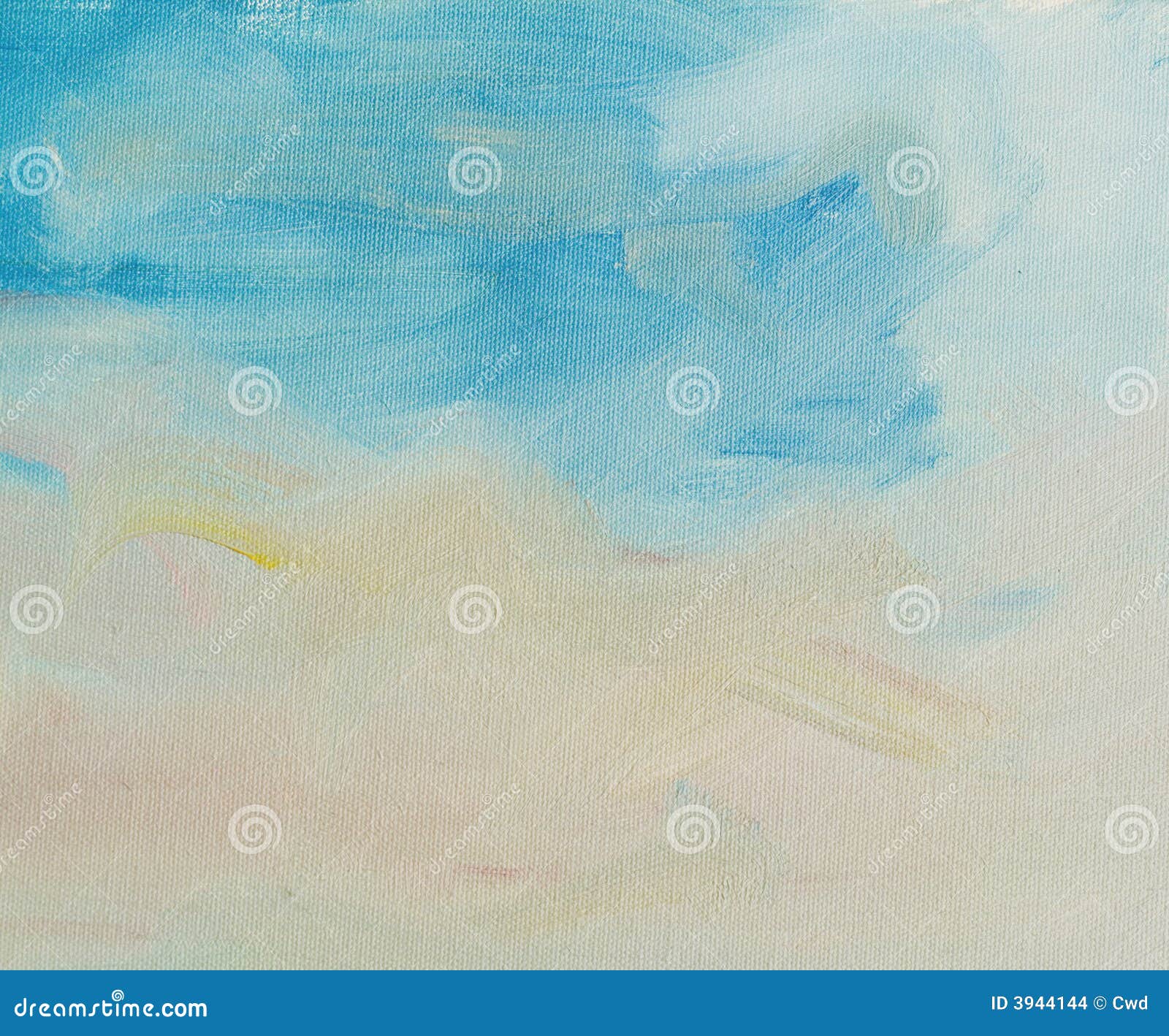 Close Up of a Painted Canvas Stock Photo - Image of studio, beauty: 3944144