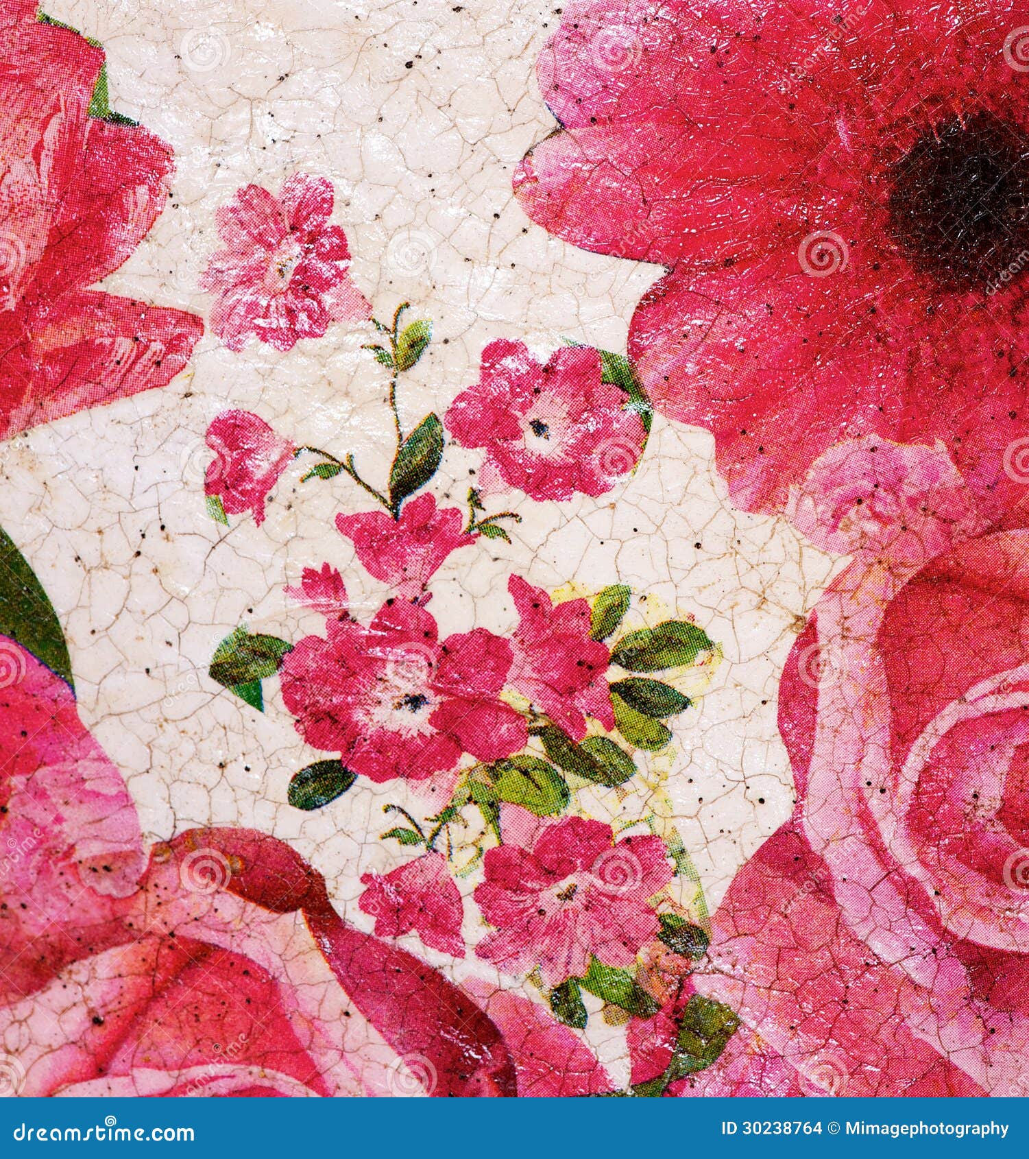 Painted Floral Pattern stock photo. Image of flower, beautiful - 30238764