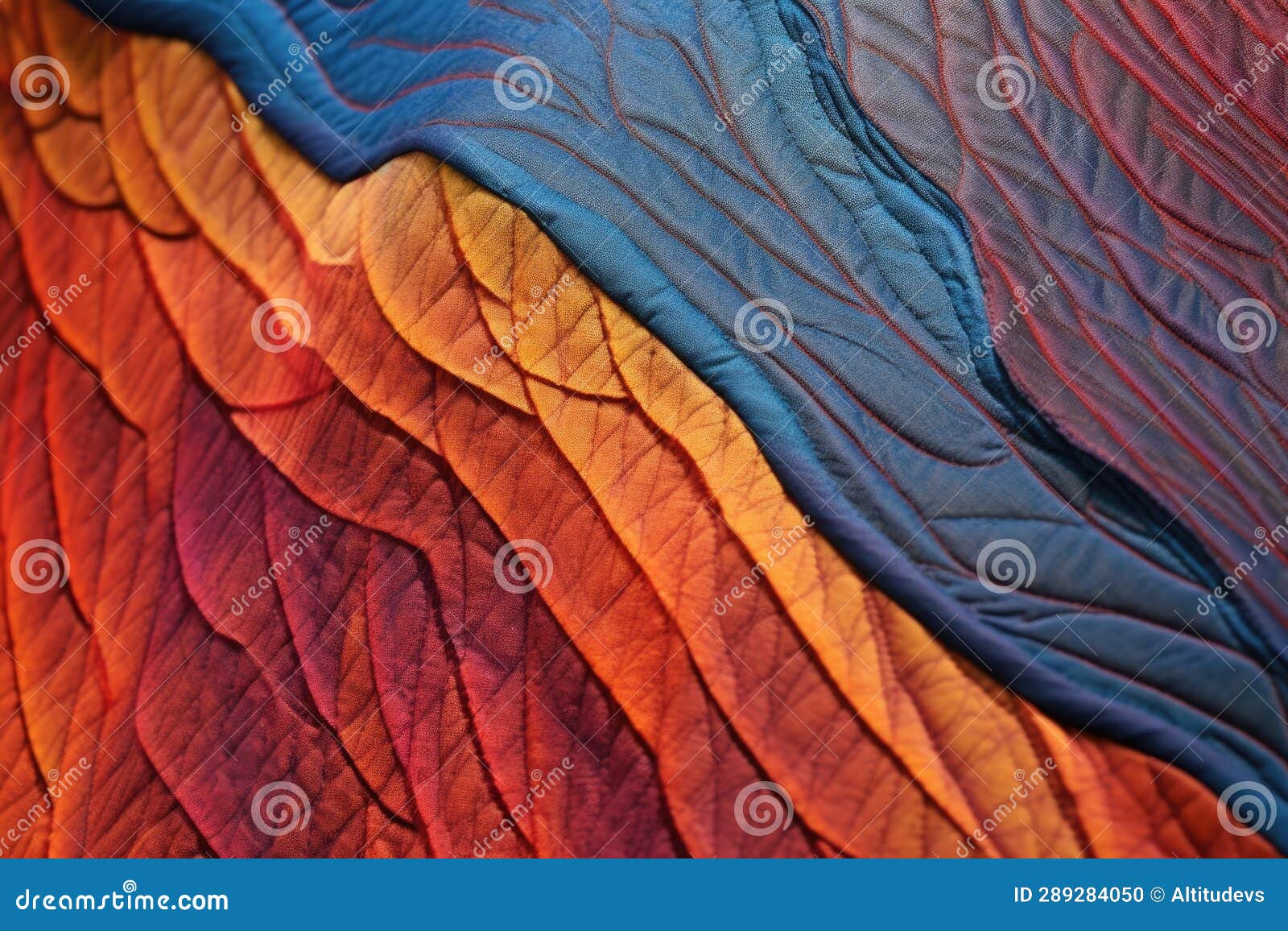 Close-up of Paraglider Wing with Detailed Fabric Texture Stock Photo ...