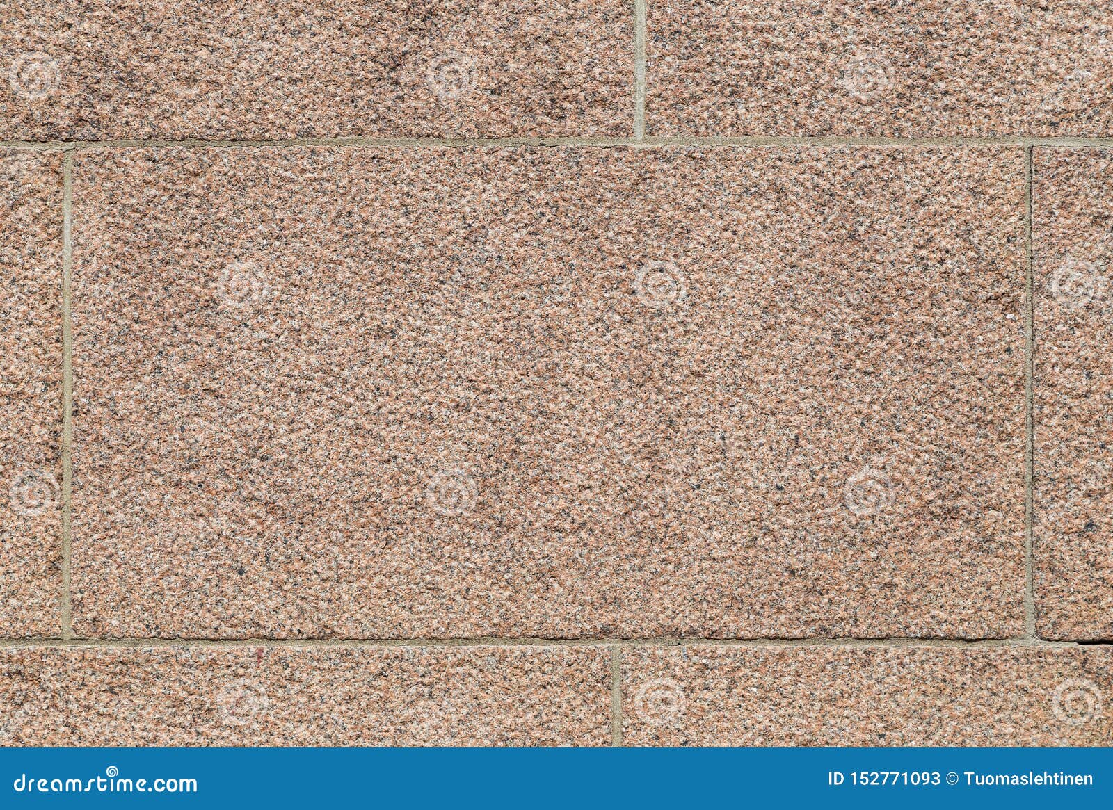 Closeup of a Red Granite Block Wall Background Stock Image - Image of ...