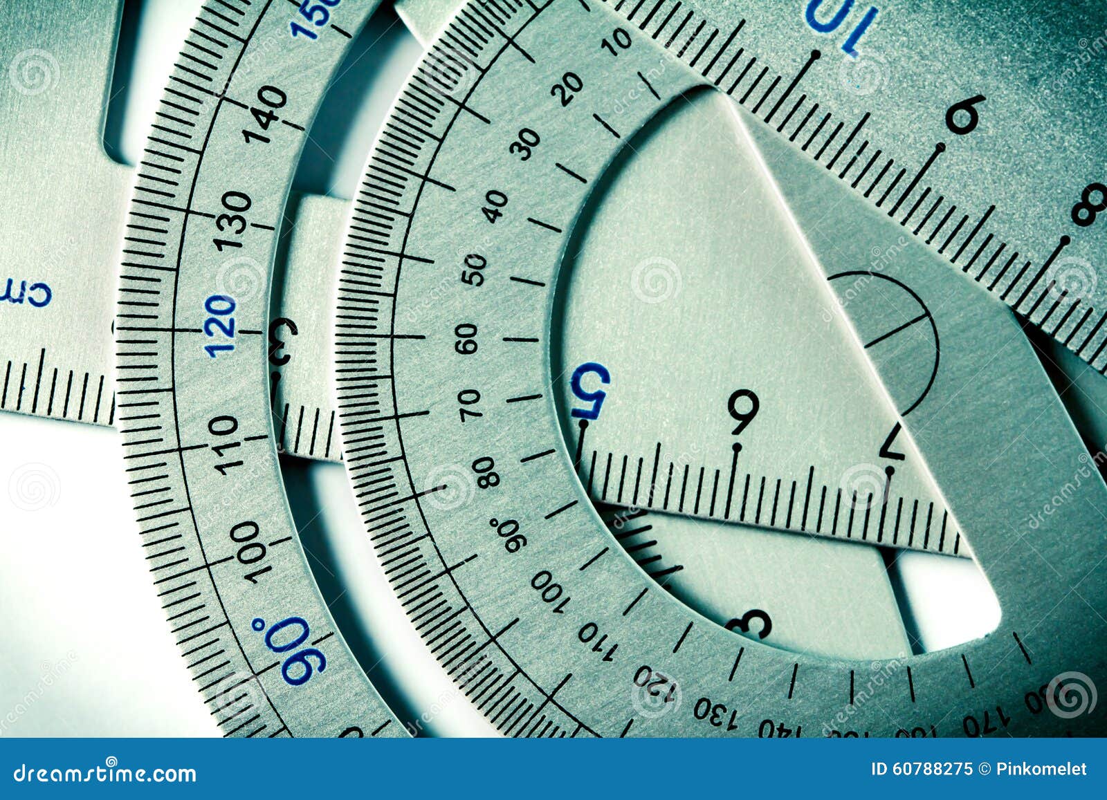 Close Up a Part of Silver Precision Measurement Tool Stock Image ...