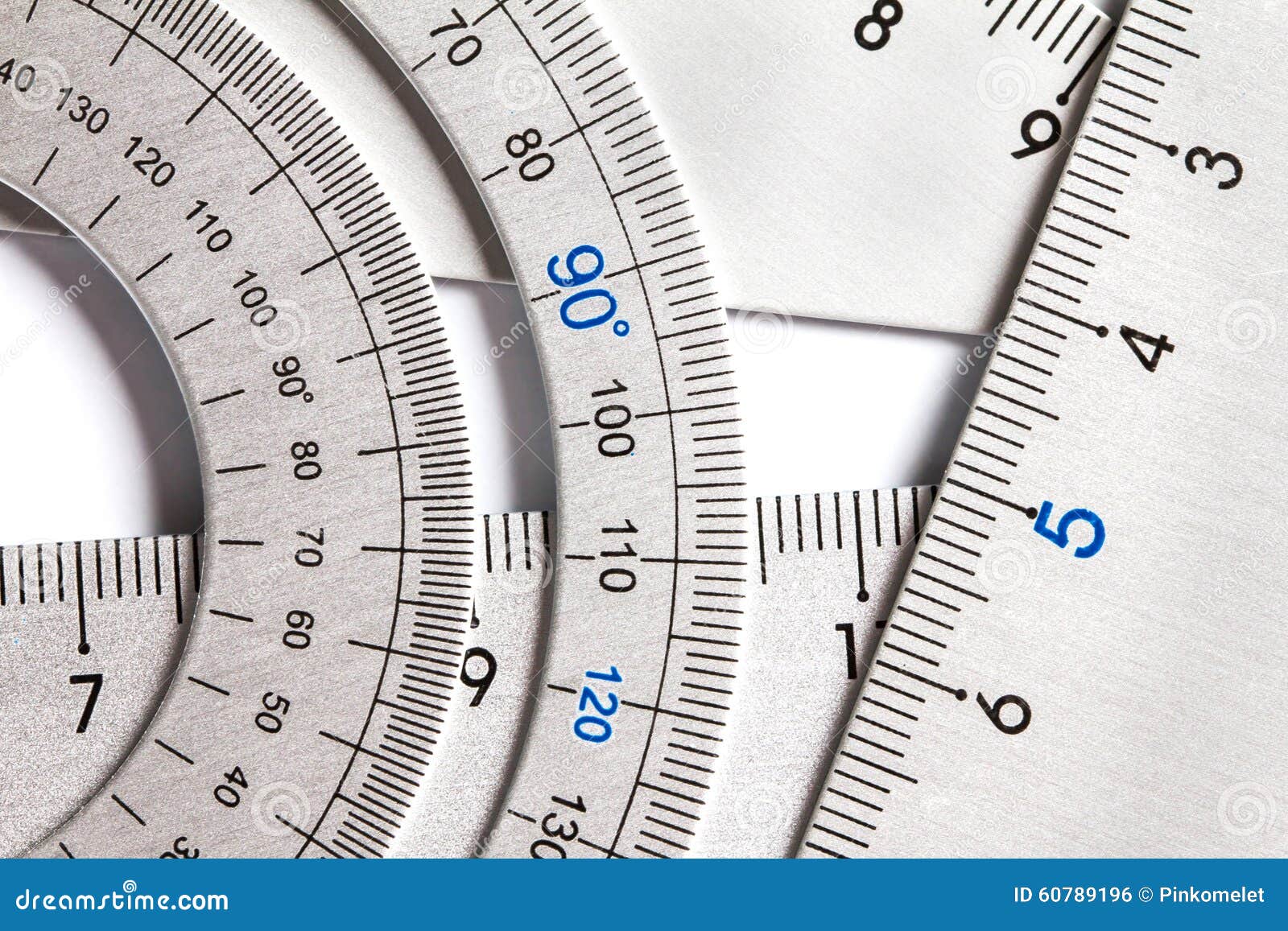 Close Up a Part of Silver Precision Measurement Tool Stock Photo ...