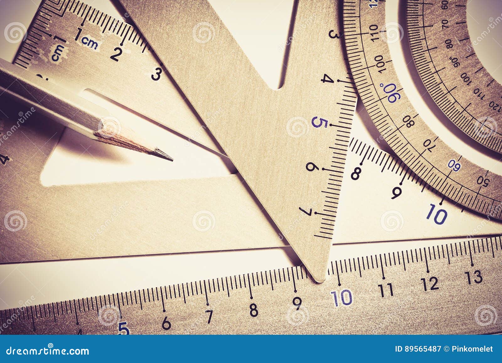 Close Up a Part of Silver Precision Measurement Tool Stock Image ...