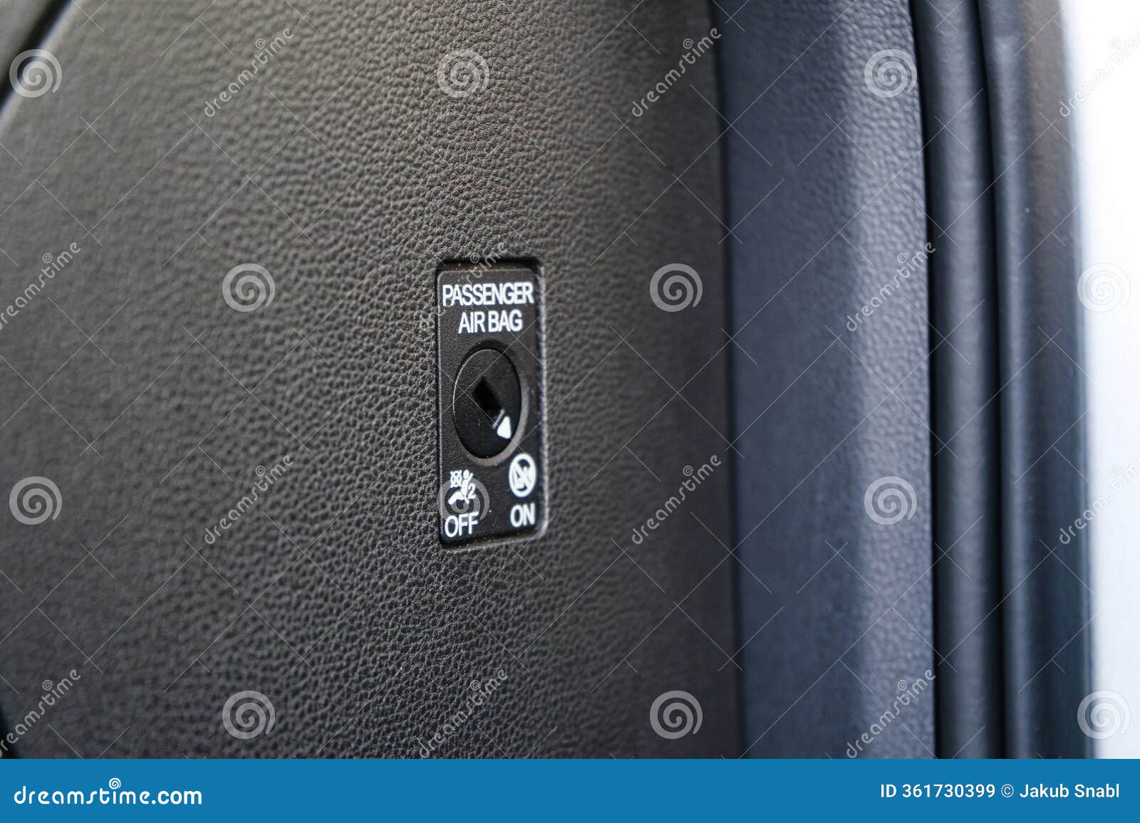 Passenger Airbag Status Warning Light. Stock Image | CartoonDealer.com ...