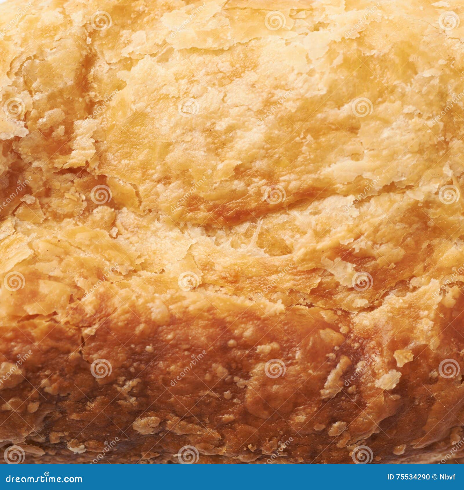 Close-up Pastry Crust Texture Stock Photo - Image of nutrition, bakery ...