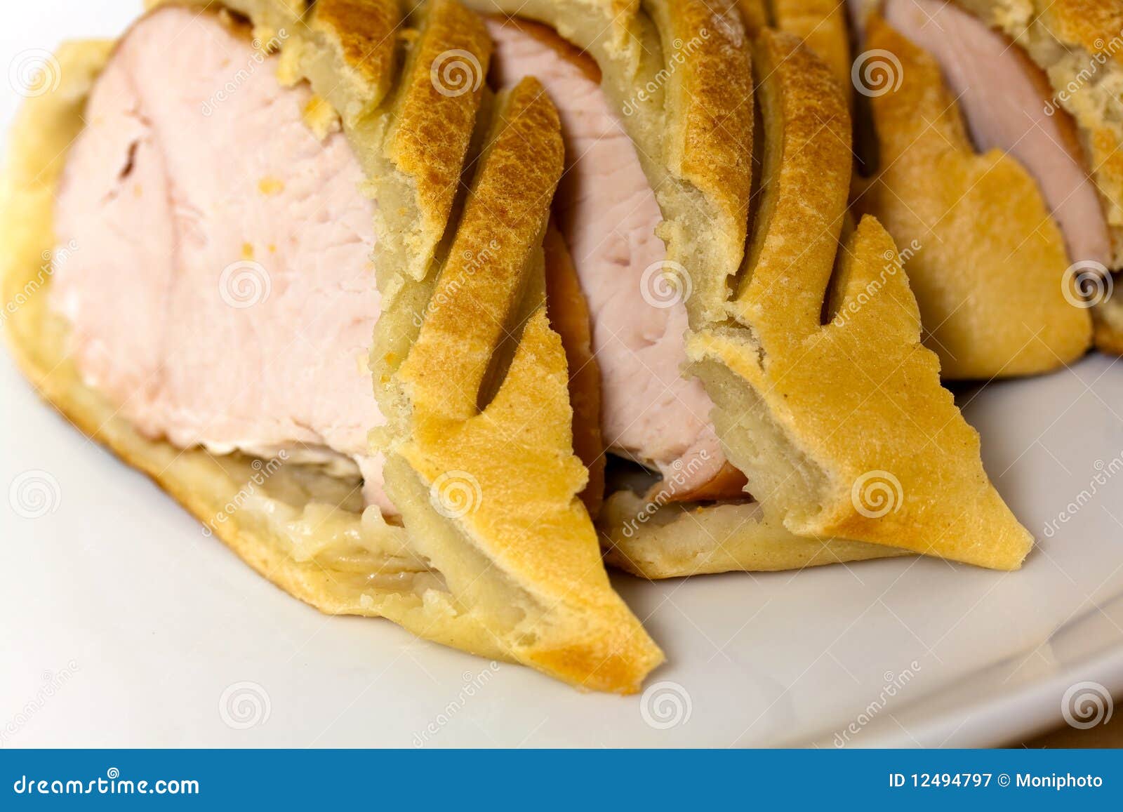 Close up ,pastry with meat stock image. Image of cornwall - 12494797