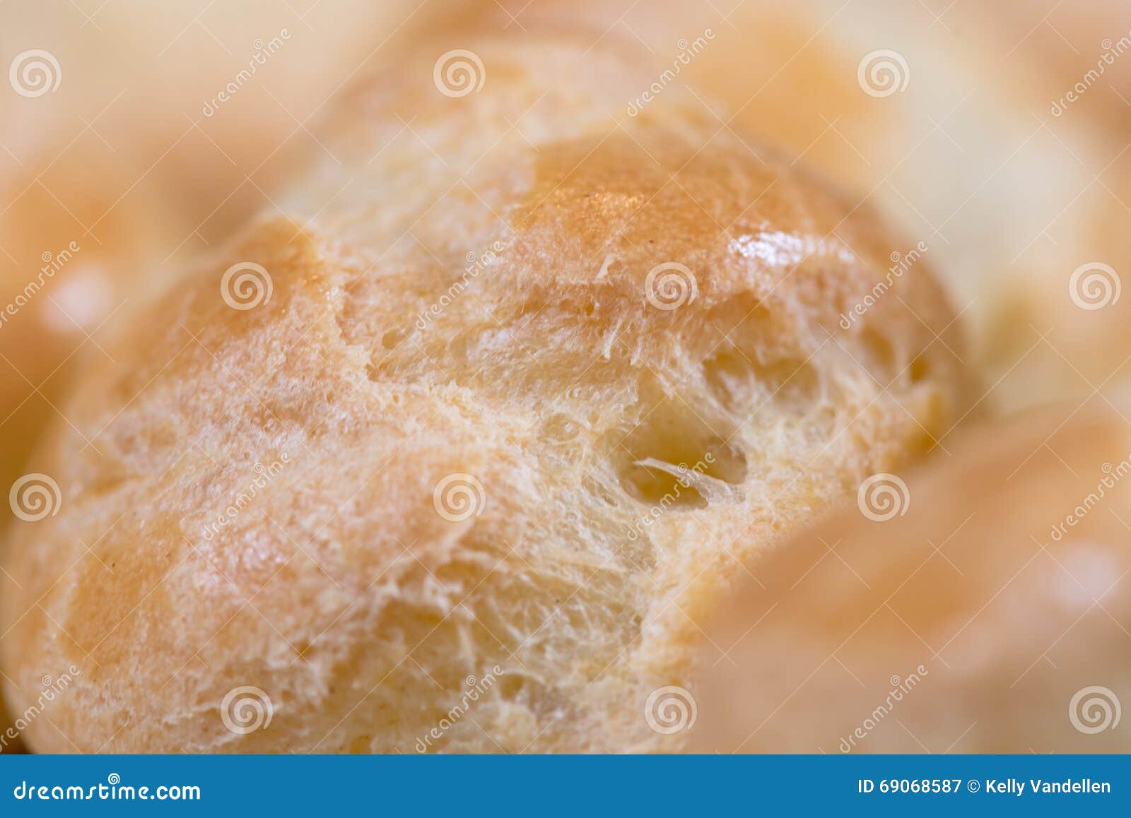 Close Up of Pate a Choux Texture Stock Image - Image of size, food ...
