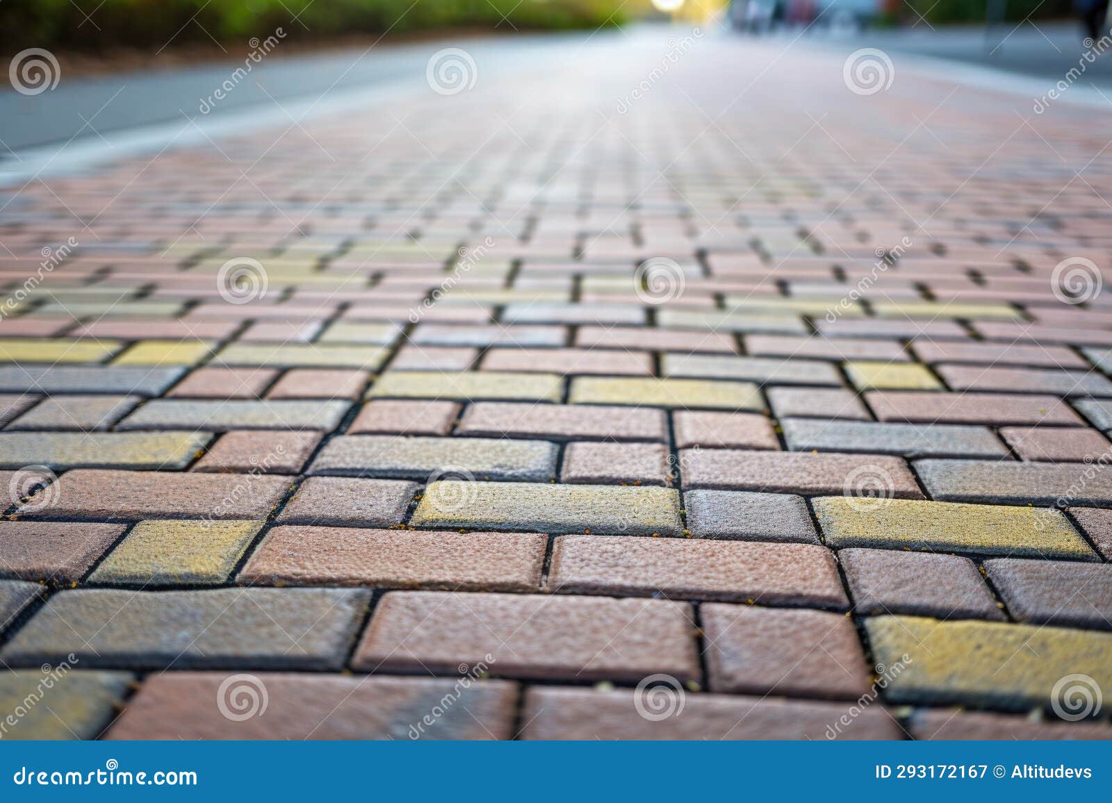 Pavement Bricks With Lump Hammer Color Icon Vector Illustration ...