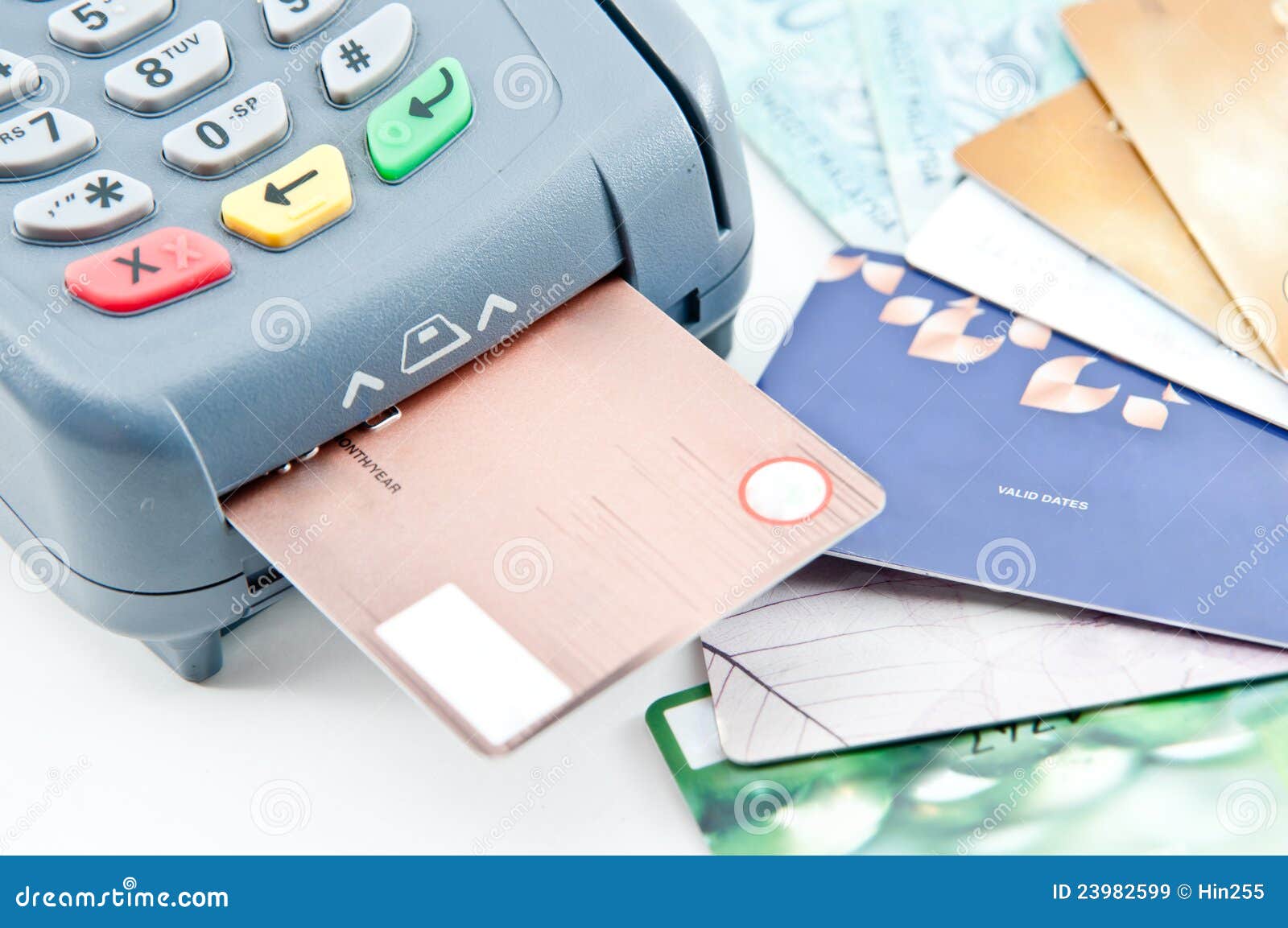 Close up Payment machine stock image. Image of close - 23982599