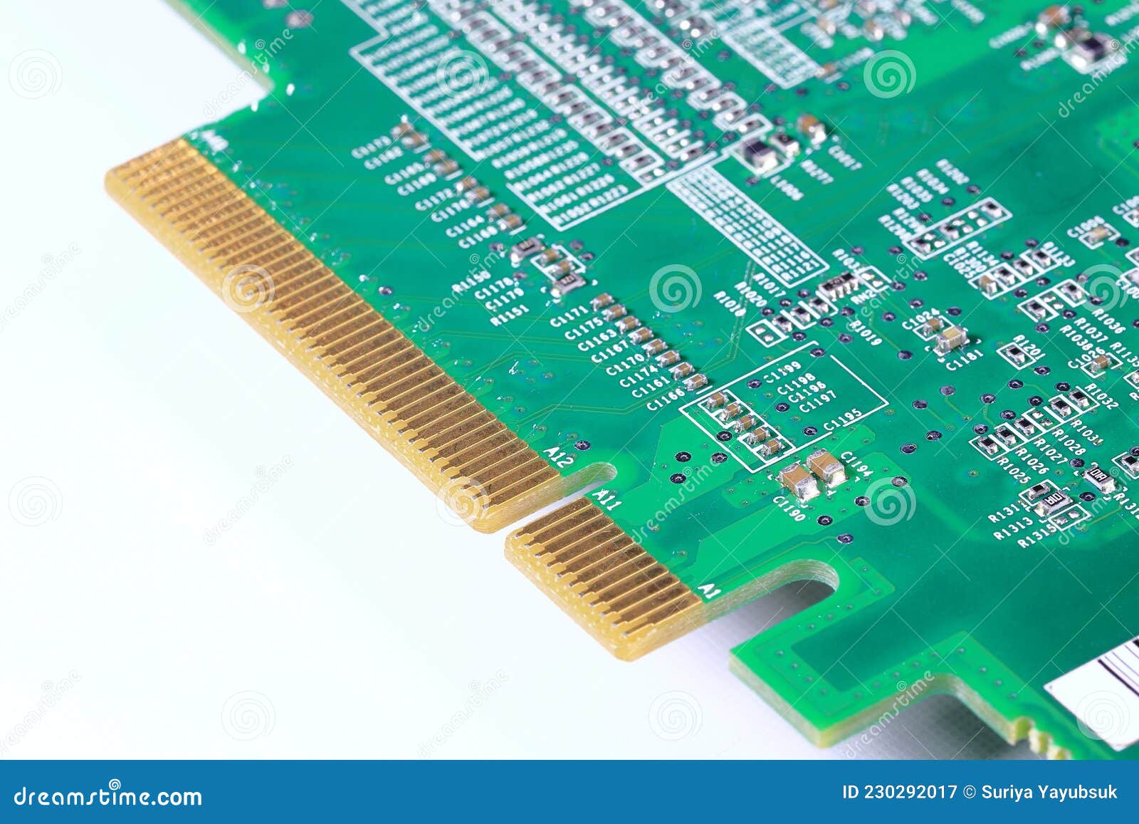 PCI-express 1x Ethernet Network Card Connector For Interface With ...