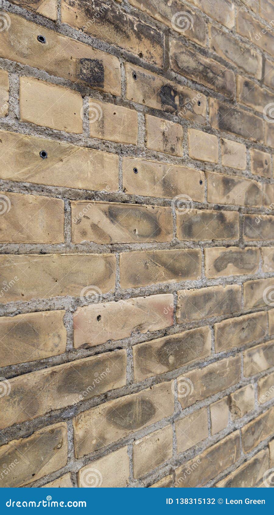 Brick Wall Perspective View Stock Photo - Image of brickwork ...
